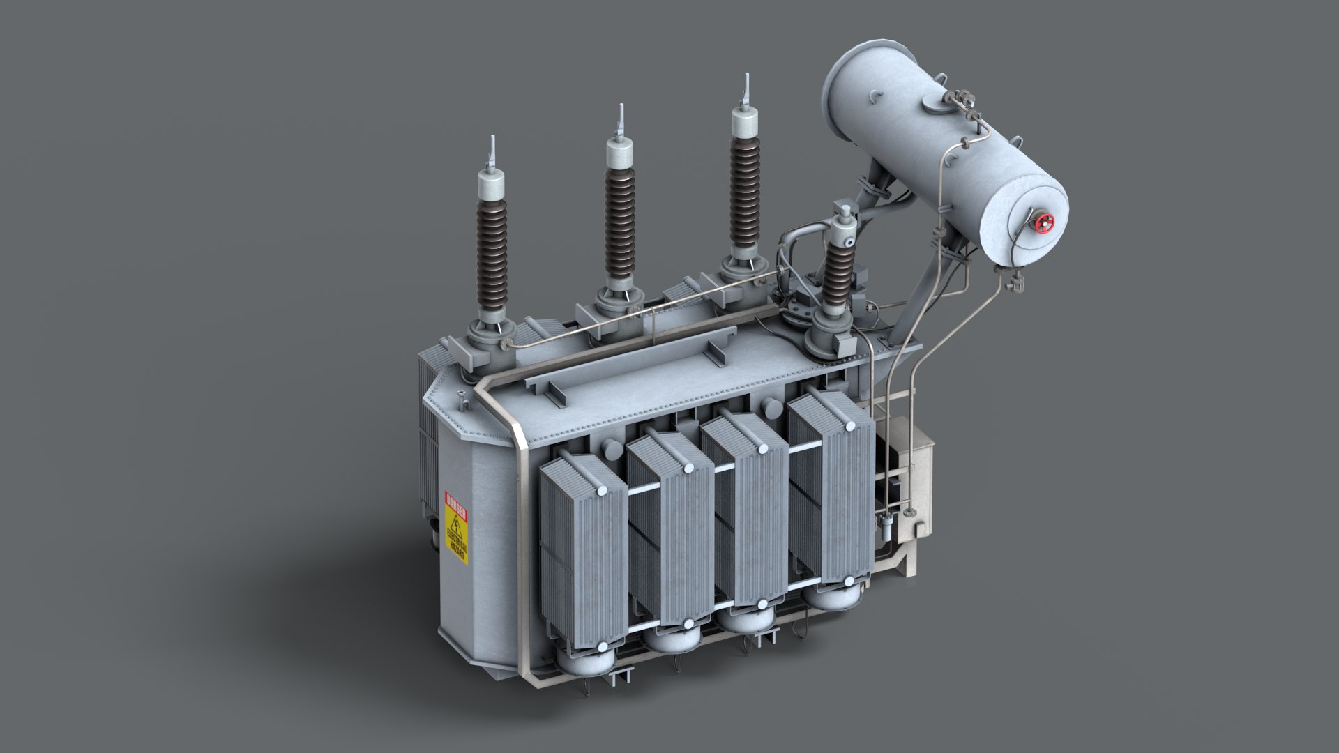 3D Electrical Transformer - TurboSquid 2363100