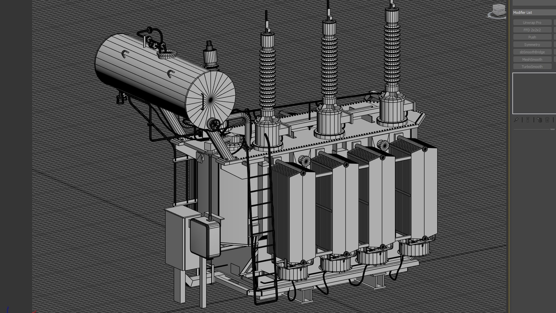 3D Electrical Transformer - TurboSquid 2363100