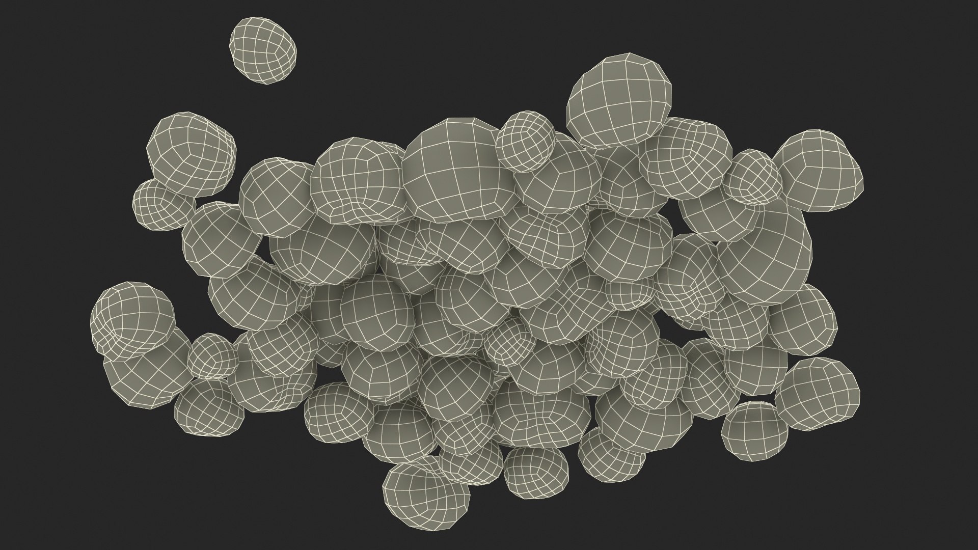 Small Pile of Little Hail 3D model - TurboSquid 2155831