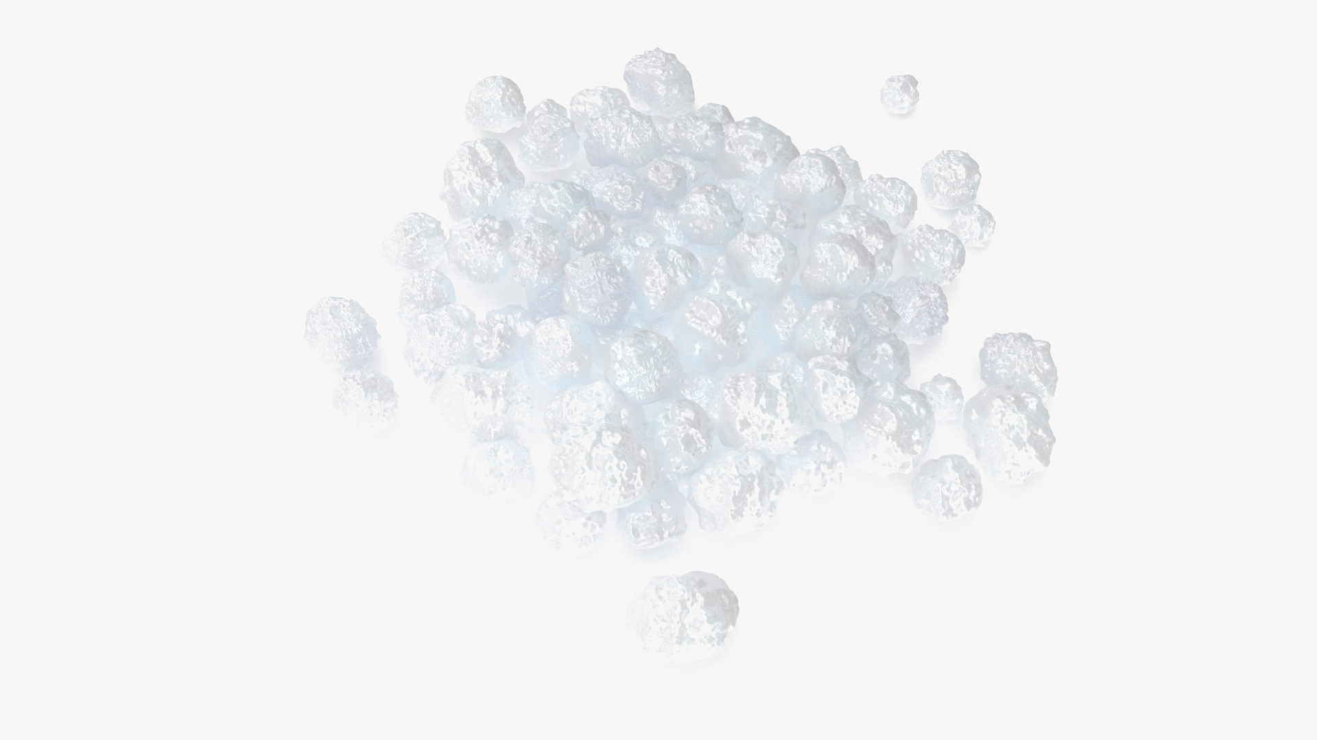 Small Pile of Little Hail 3D model - TurboSquid 2155831