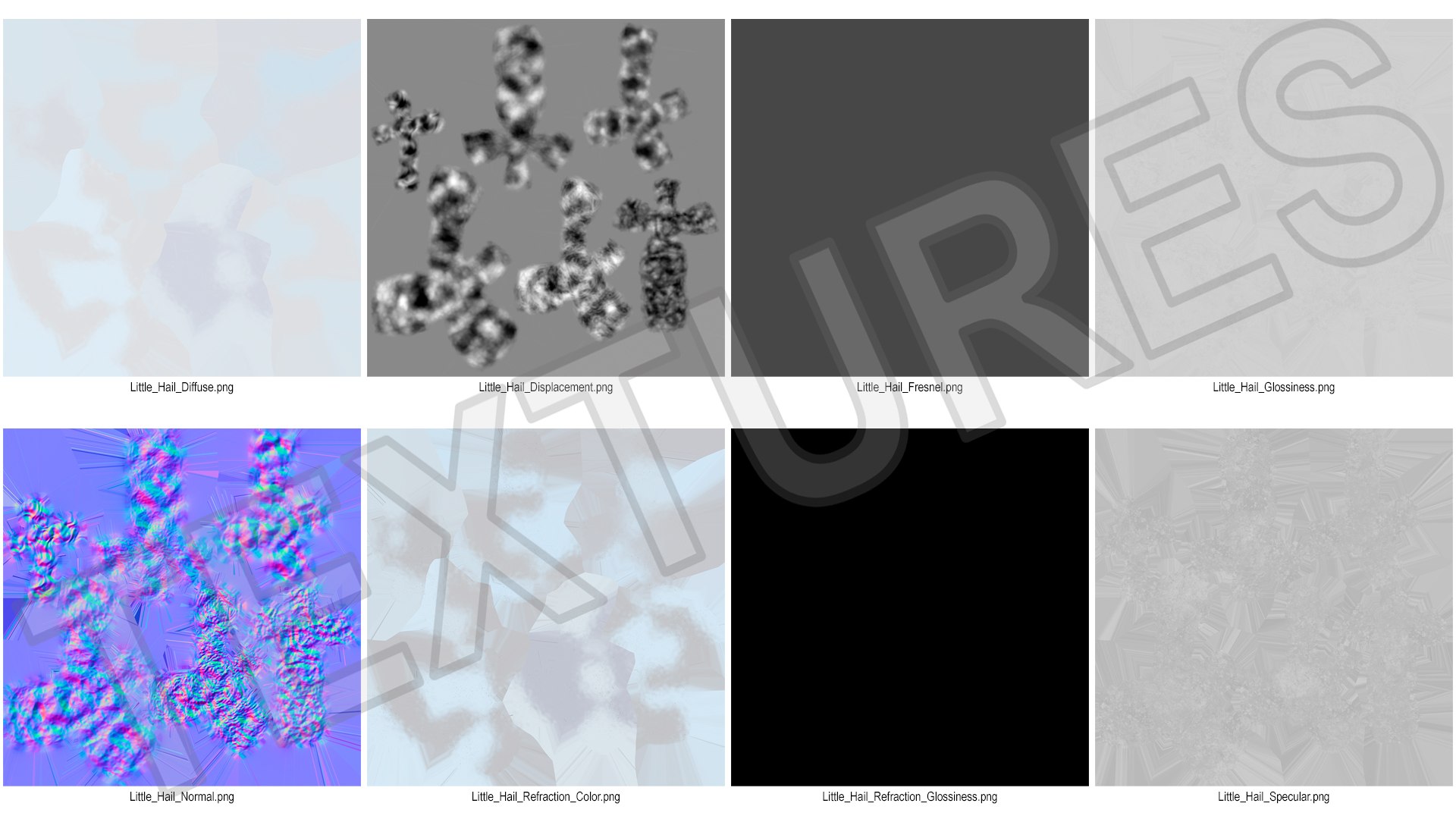 Small Pile of Little Hail 3D model - TurboSquid 2155831