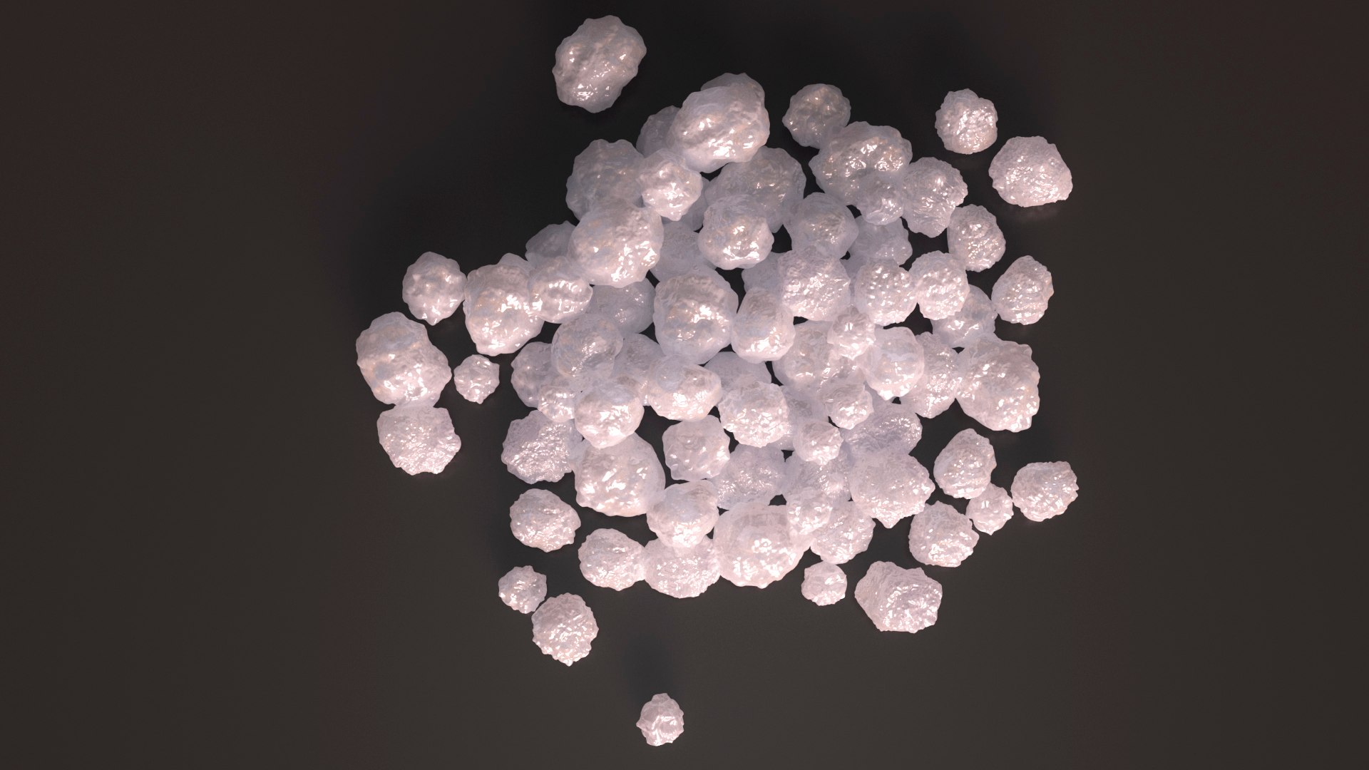 Small Pile of Little Hail 3D model - TurboSquid 2155831