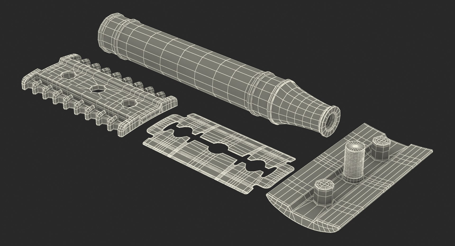3D Model Shaving Razors - TurboSquid 1391952
