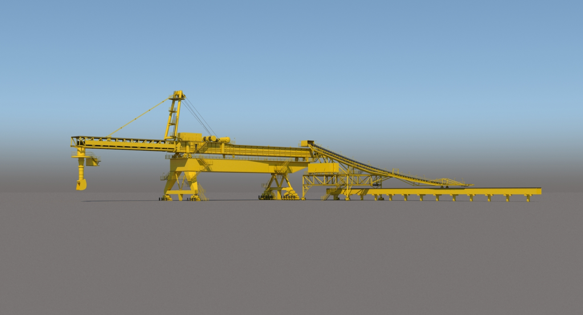 3D Industrial Machine Model - TurboSquid 1244221