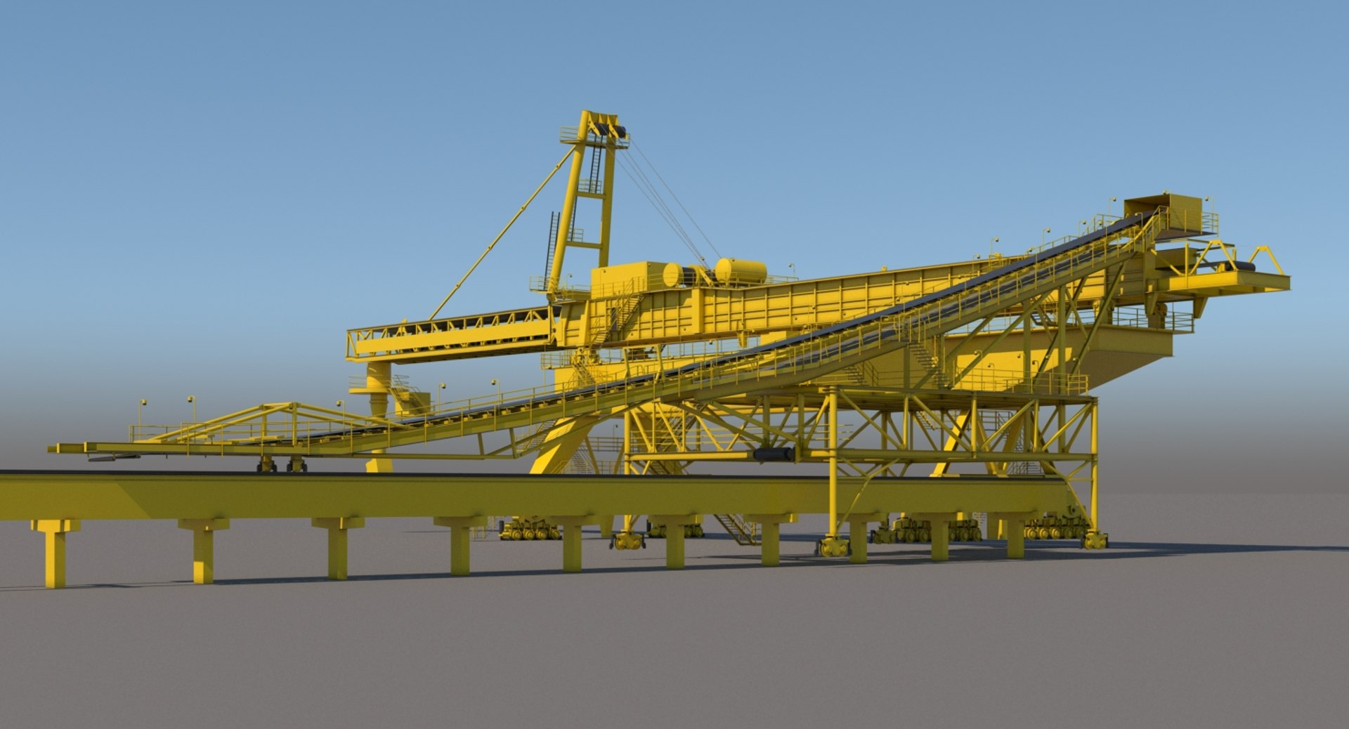 3D Industrial Machine Model - TurboSquid 1244221