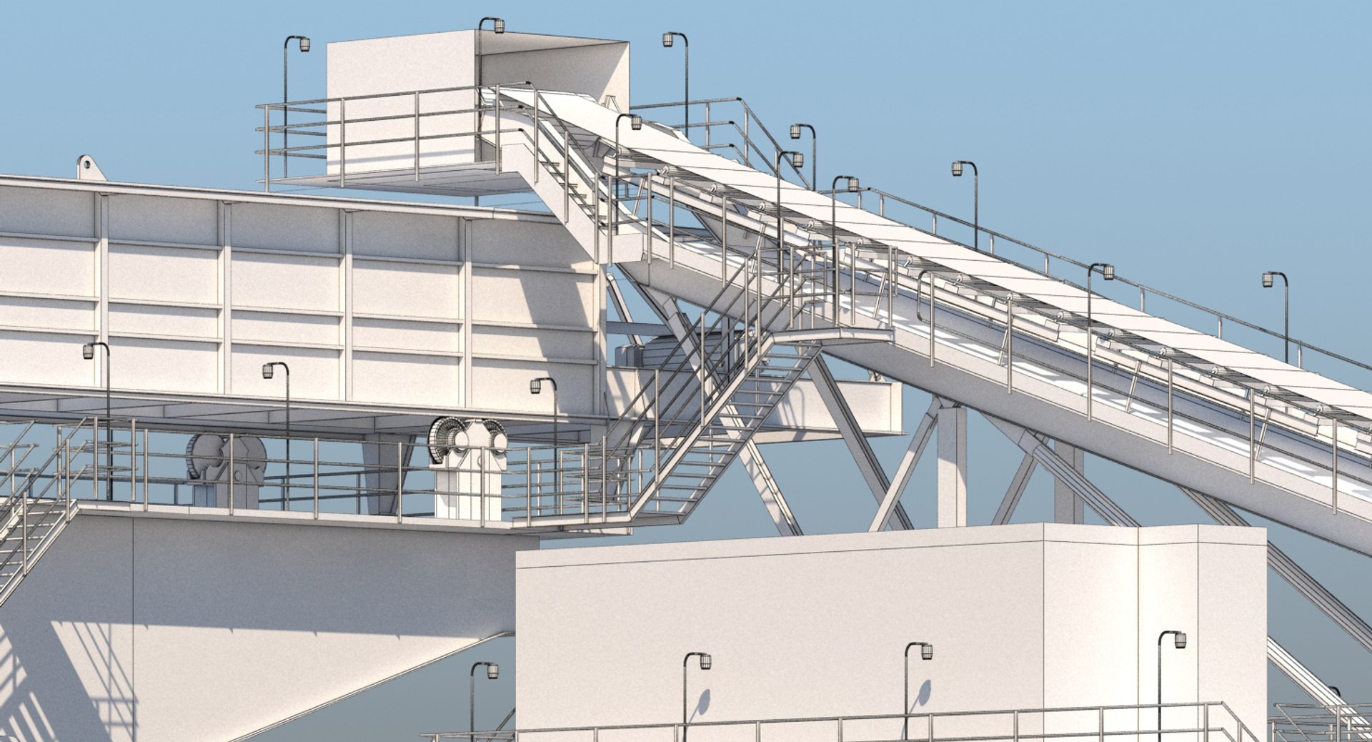 3D Industrial Machine Model - TurboSquid 1244221