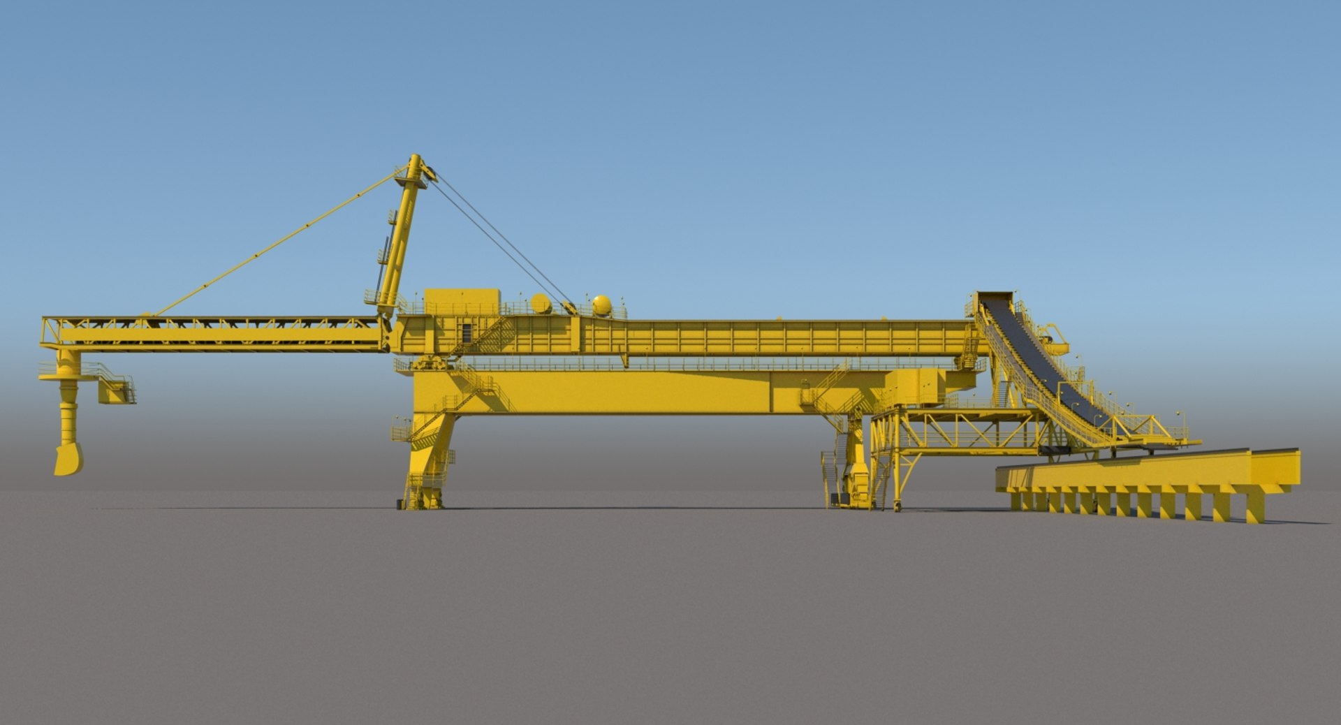 3D Industrial Machine Model - TurboSquid 1244221