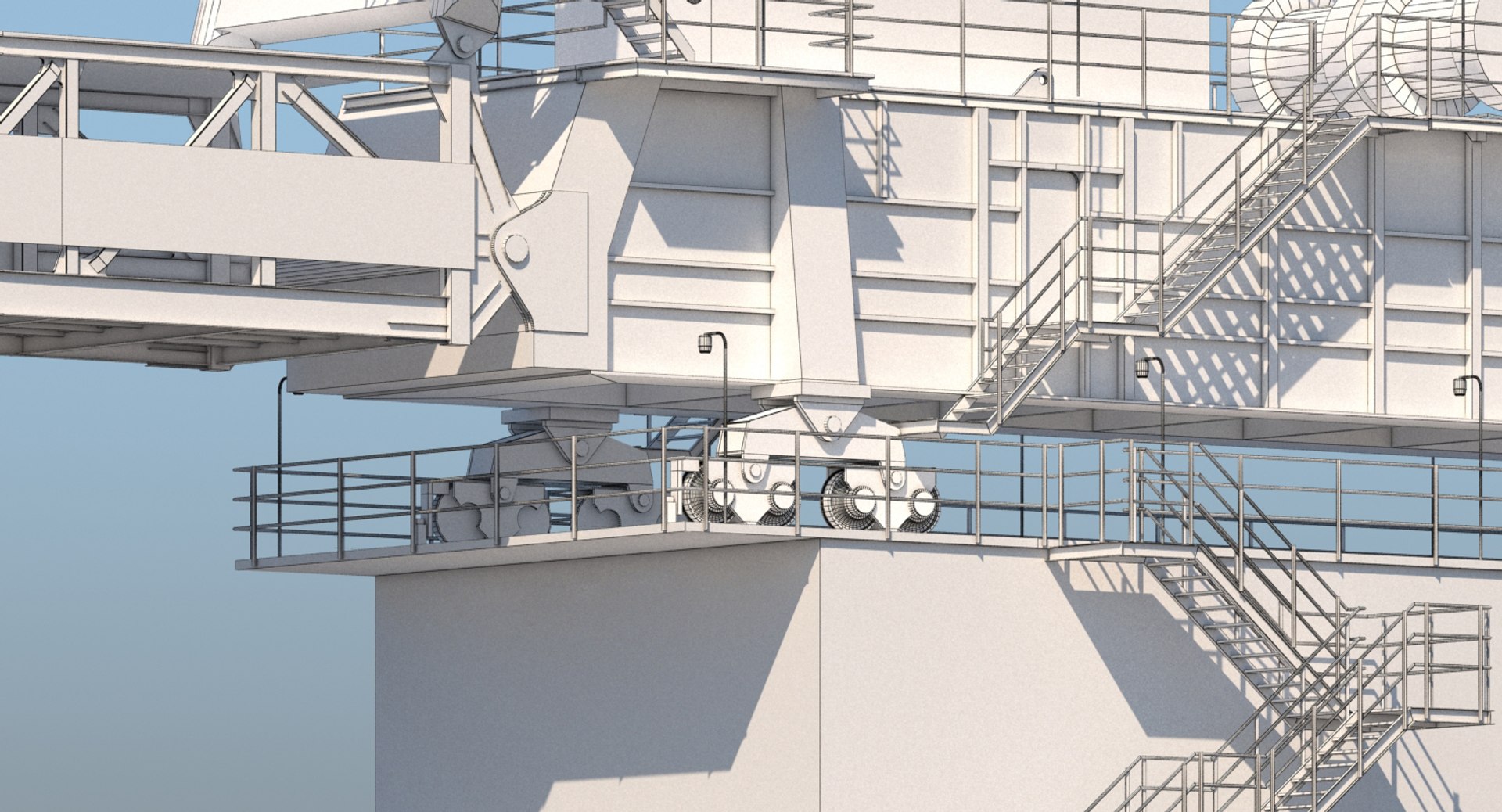 3D Industrial Machine Model - TurboSquid 1244221