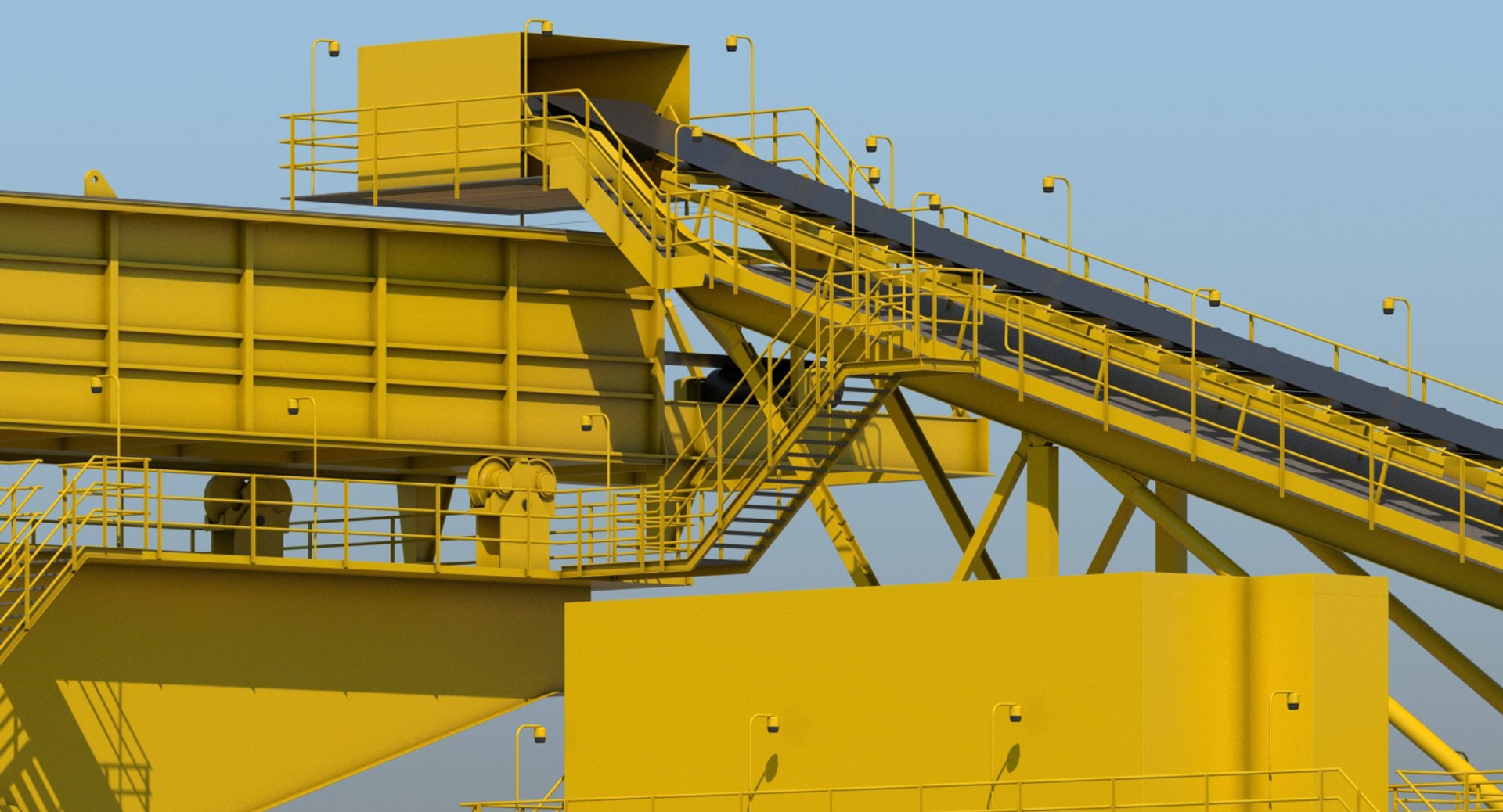 3D Industrial Machine Model - TurboSquid 1244221