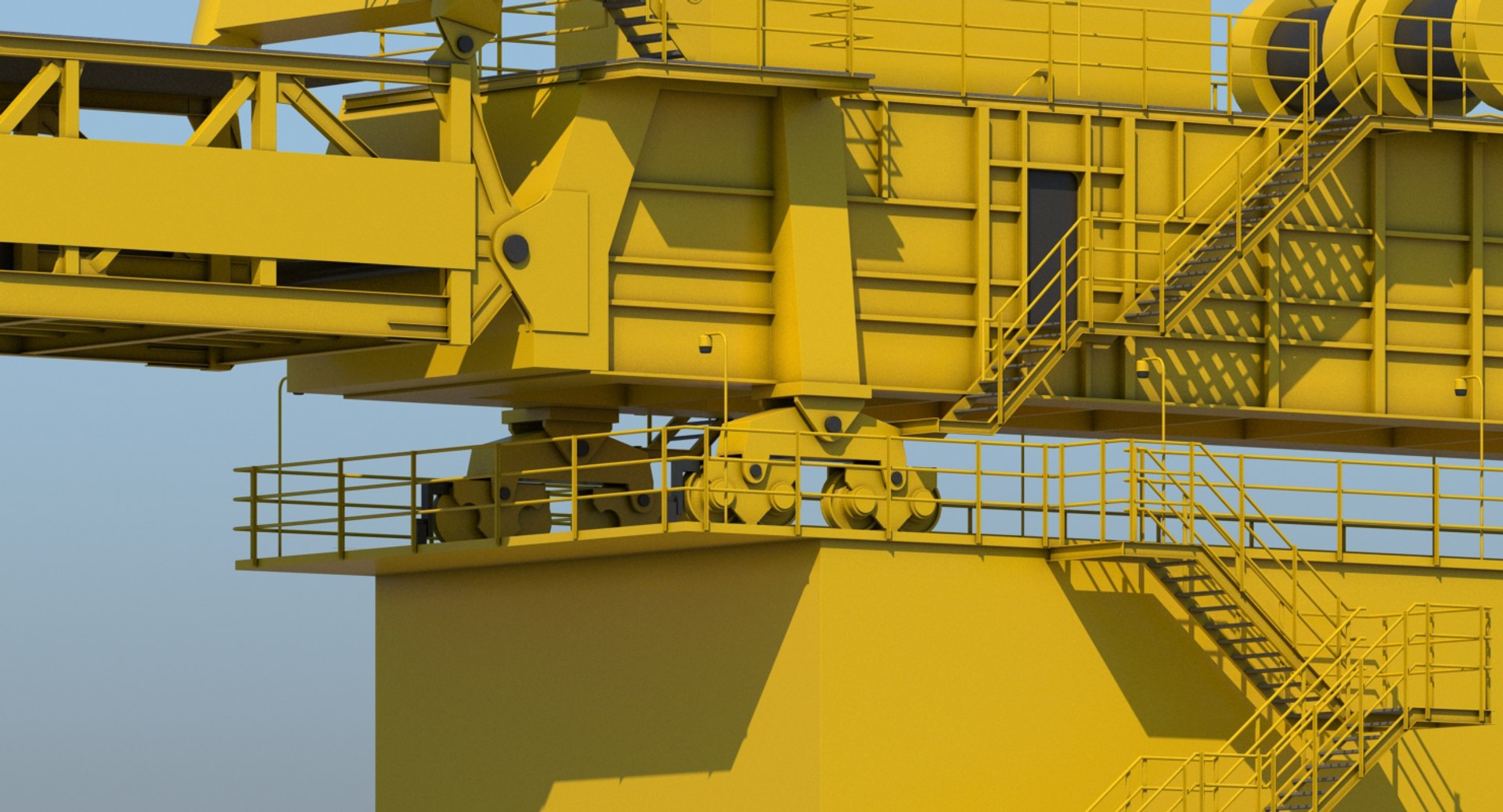 3D Industrial Machine Model - TurboSquid 1244221