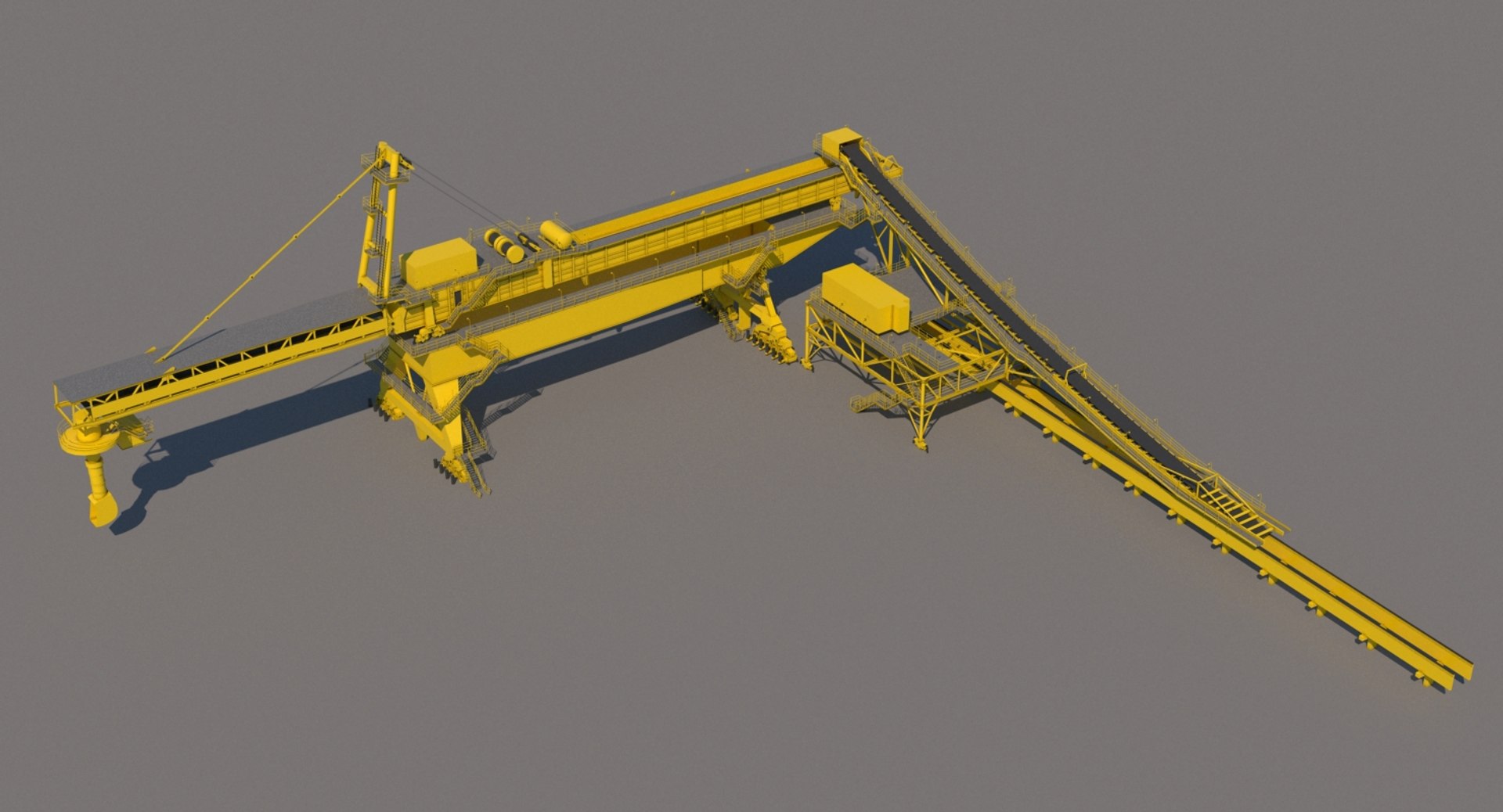 3D Industrial Machine Model - TurboSquid 1244221