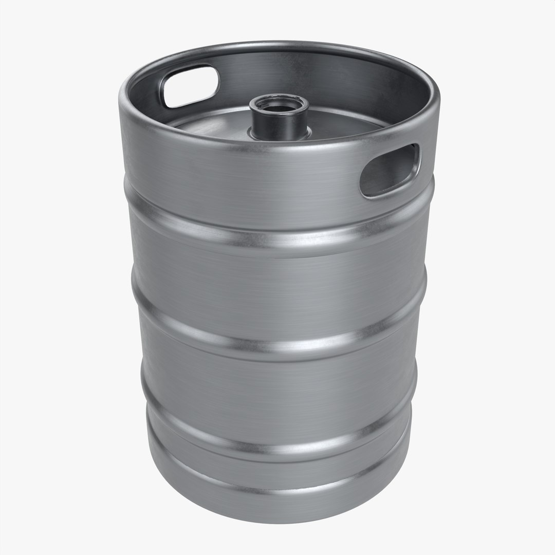 3D Beer Keg Metal - TurboSquid 1934591