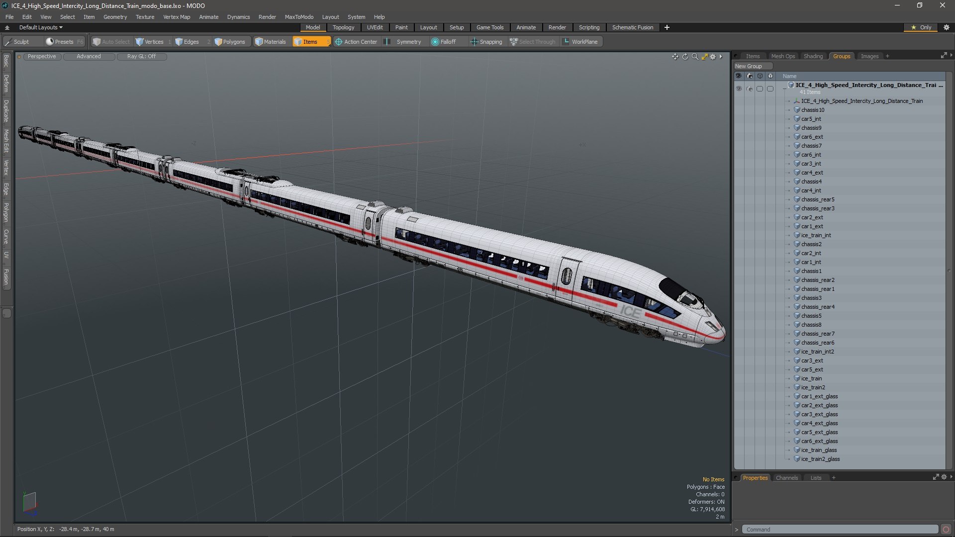 3D Model ICE 4 High Speed Intercity Long Distance Train - TurboSquid ...