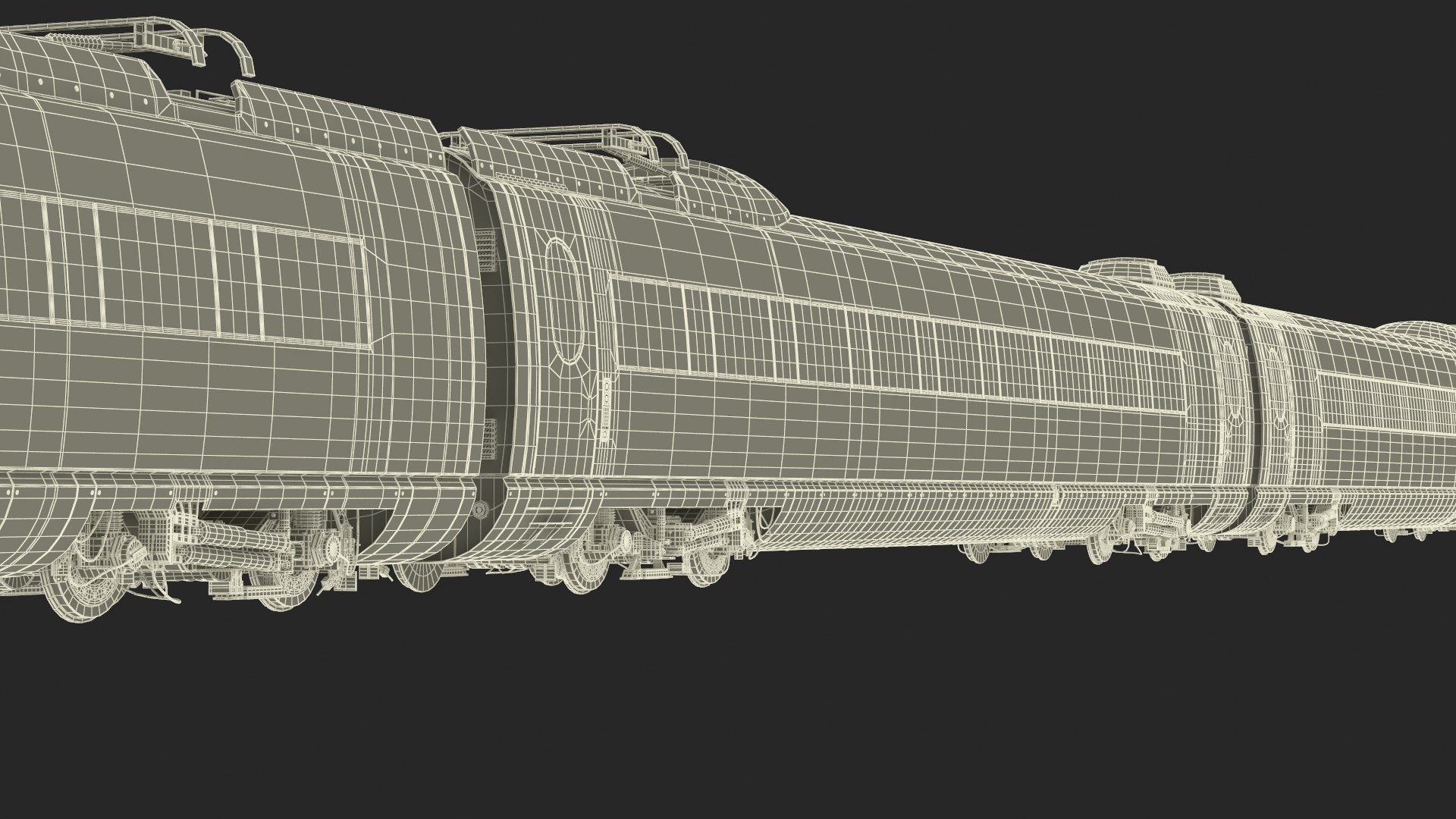 3D Model ICE 4 High Speed Intercity Long Distance Train - TurboSquid ...