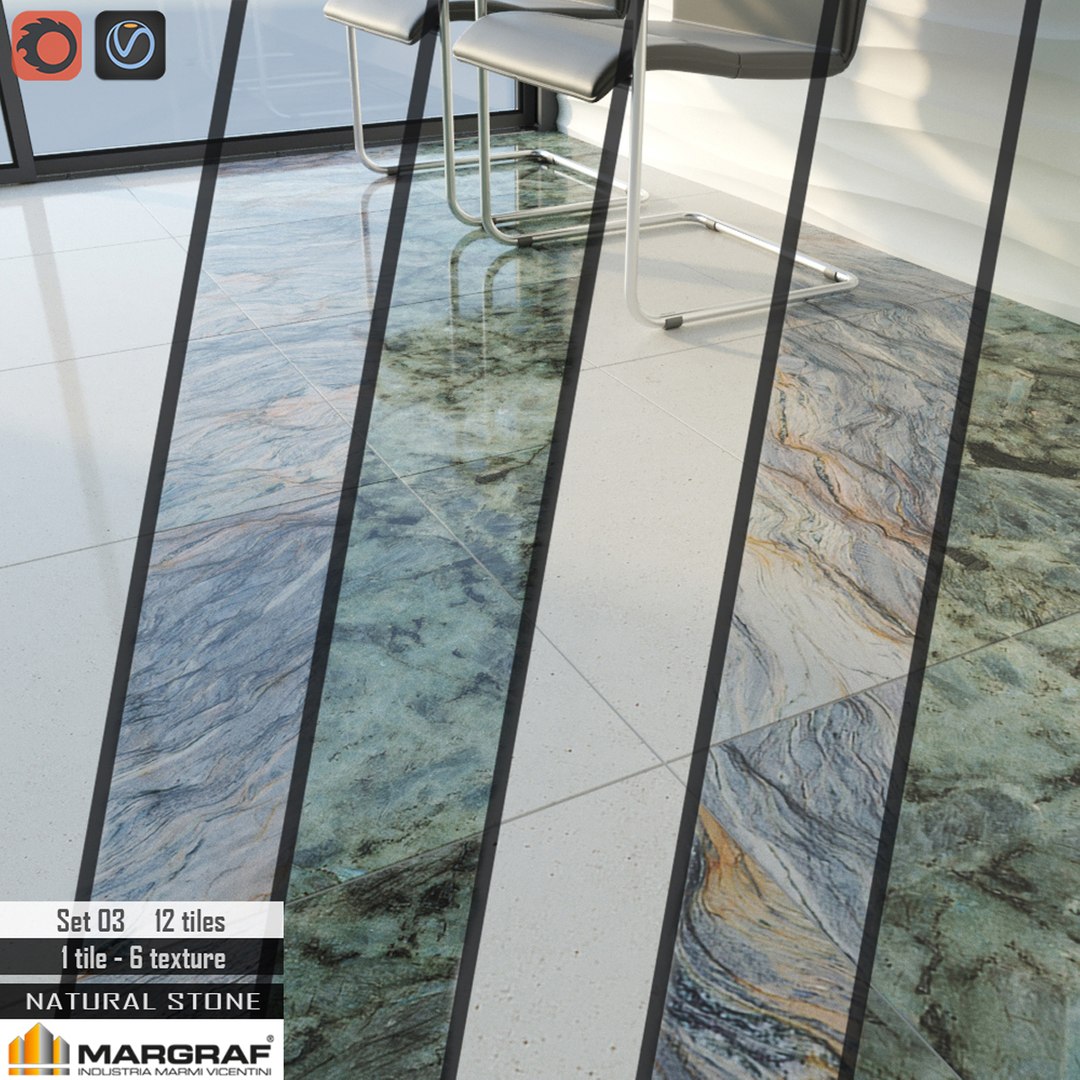 3D Tile Margraf Natural Stone - TurboSquid 1248270