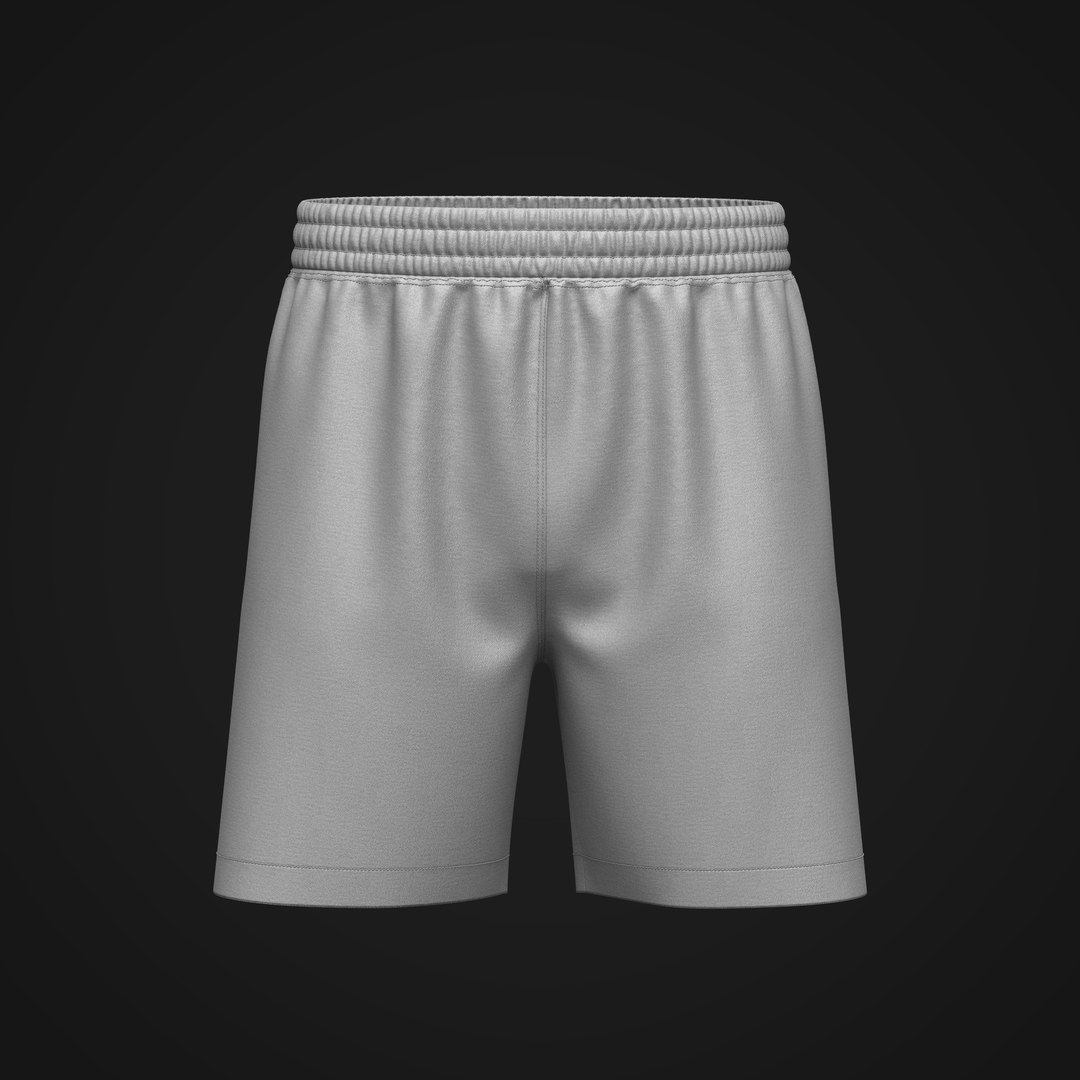 3D Regular Shorts Model - TurboSquid 1970287