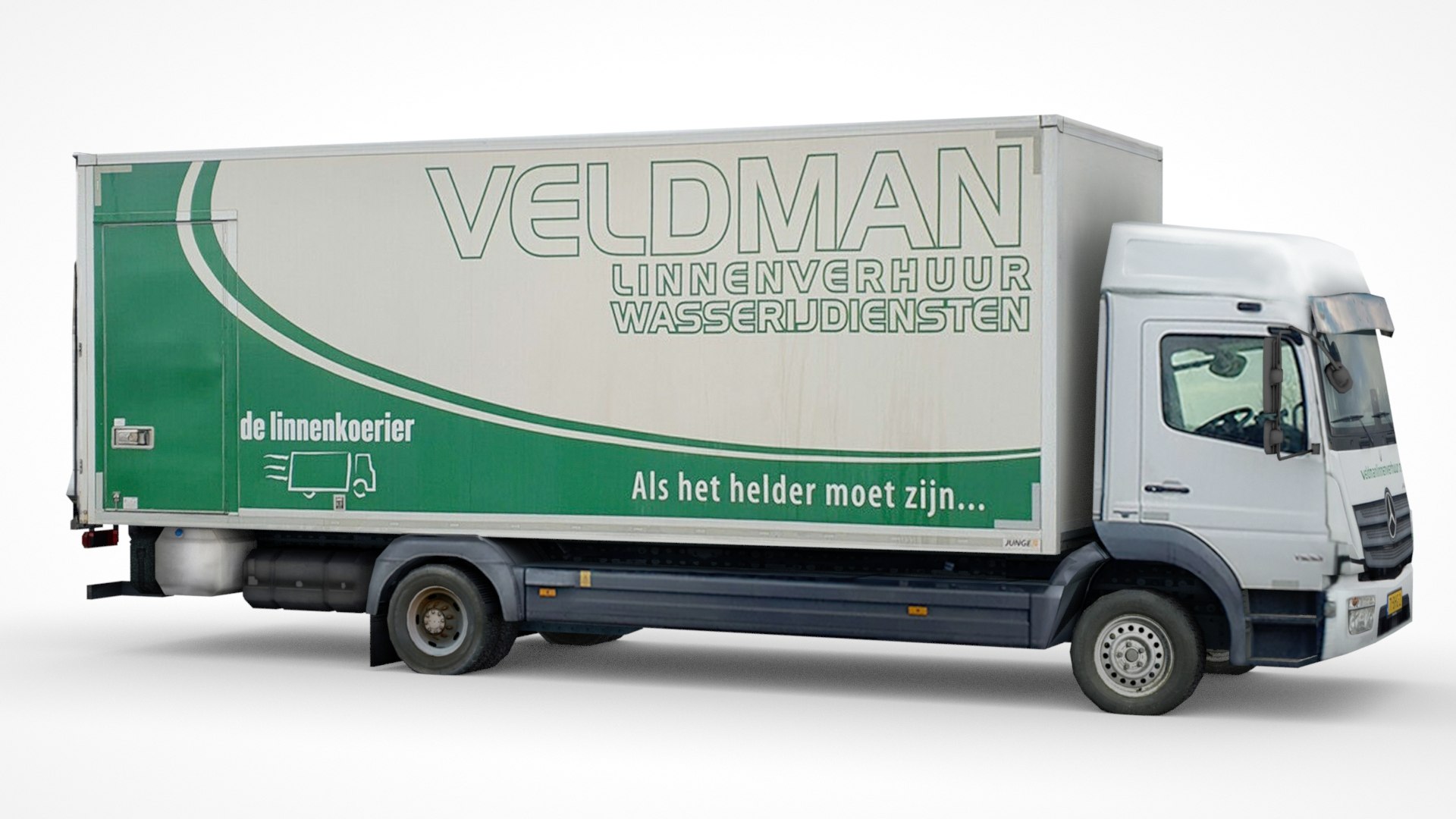 3D Mercedes-Benz Atego BOX 2022 - TurboSquid 2000768