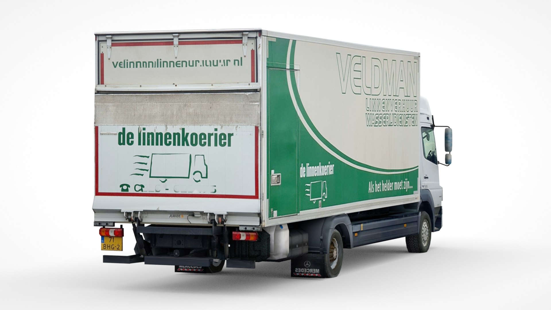 3D Mercedes-Benz Atego BOX 2022 - TurboSquid 2000768