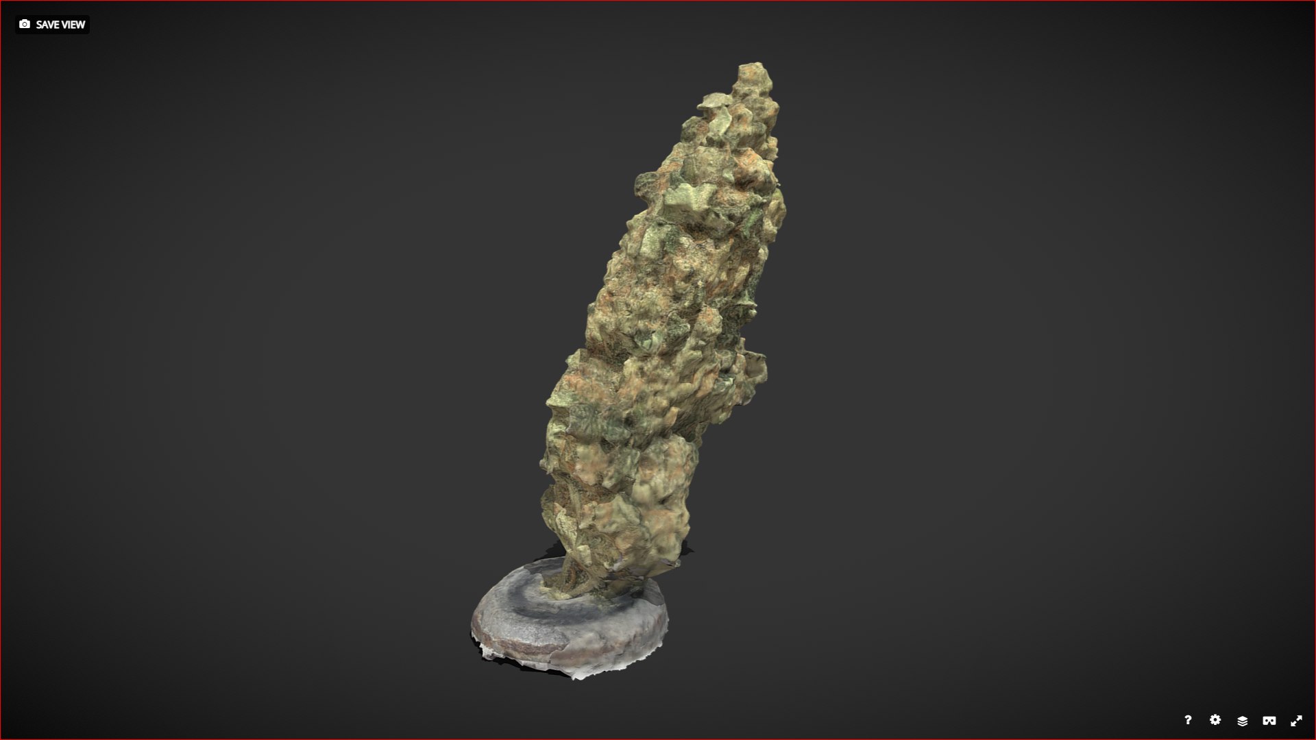 3D Cannabis Weed Bud Scan Model - TurboSquid 1734675