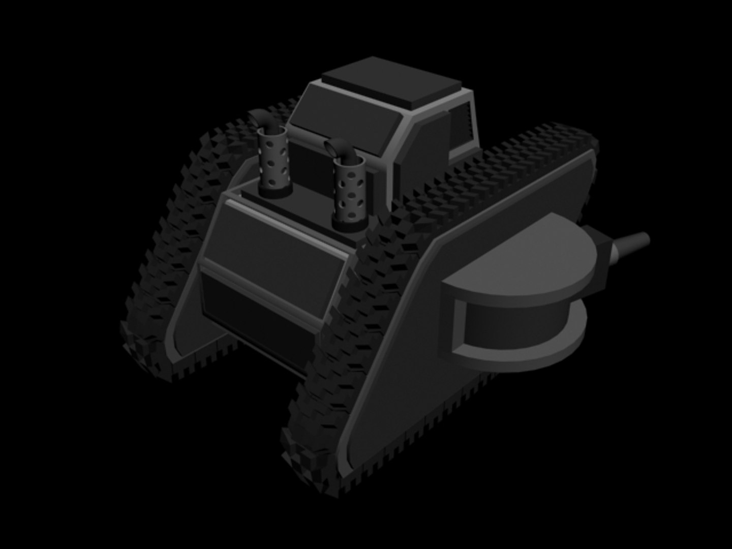 Armoured Track Layer 2nd 3d Model