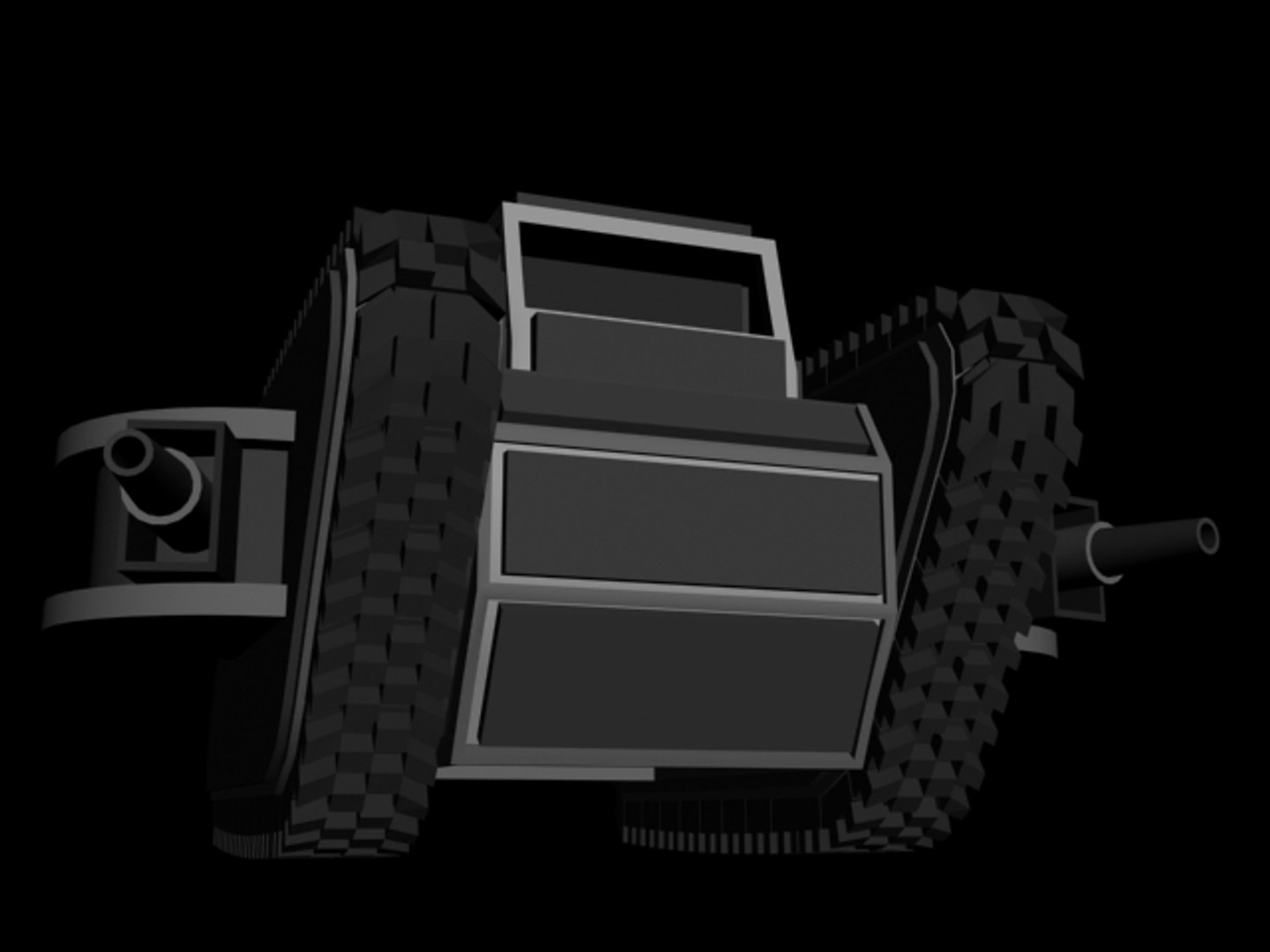 Armoured Track Layer 2nd 3d Model