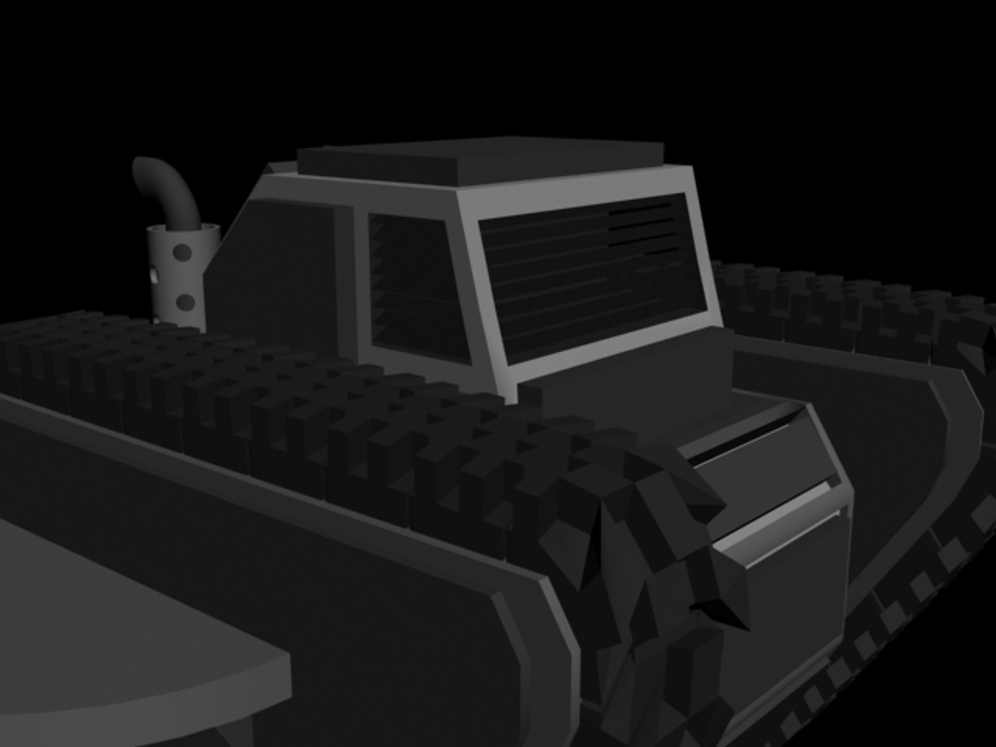 Armoured Track Layer 2nd 3d Model