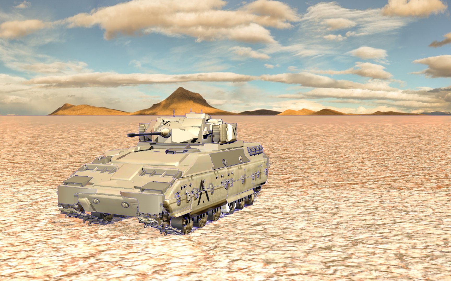 3D M2 Bradley Model - TurboSquid 1954049
