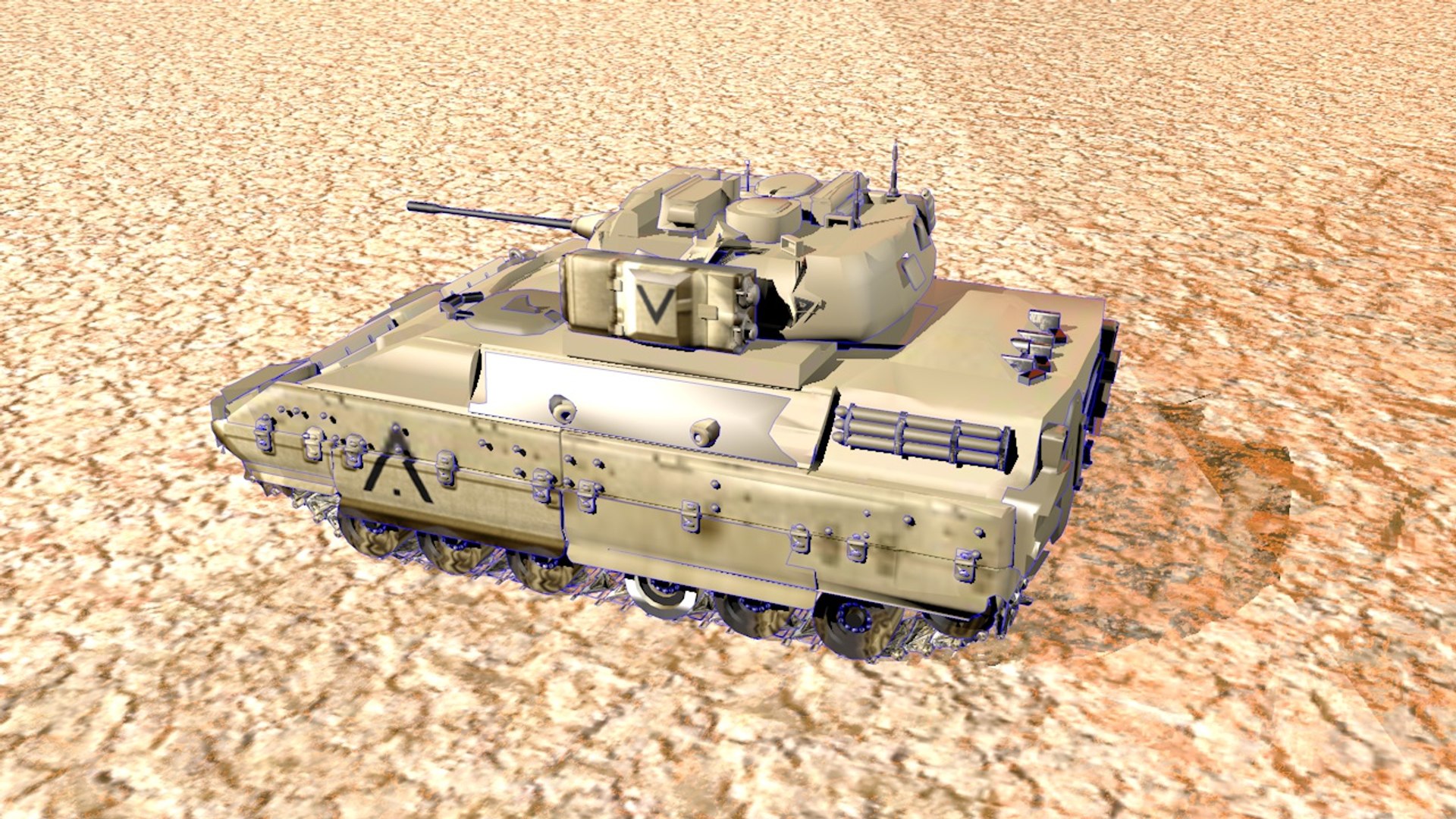 3D M2 Bradley Model - TurboSquid 1954049