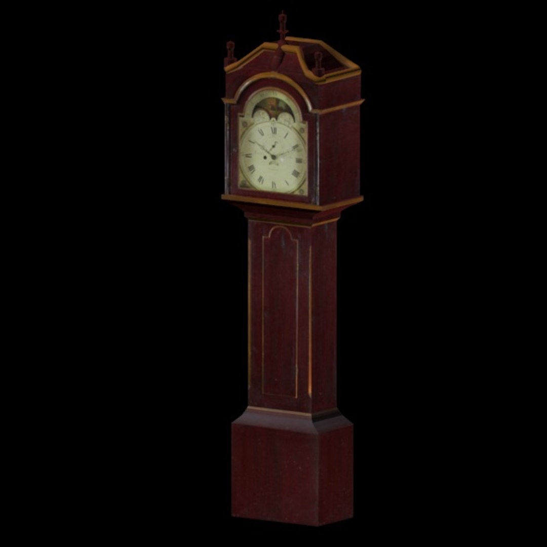 3d Old Clock
