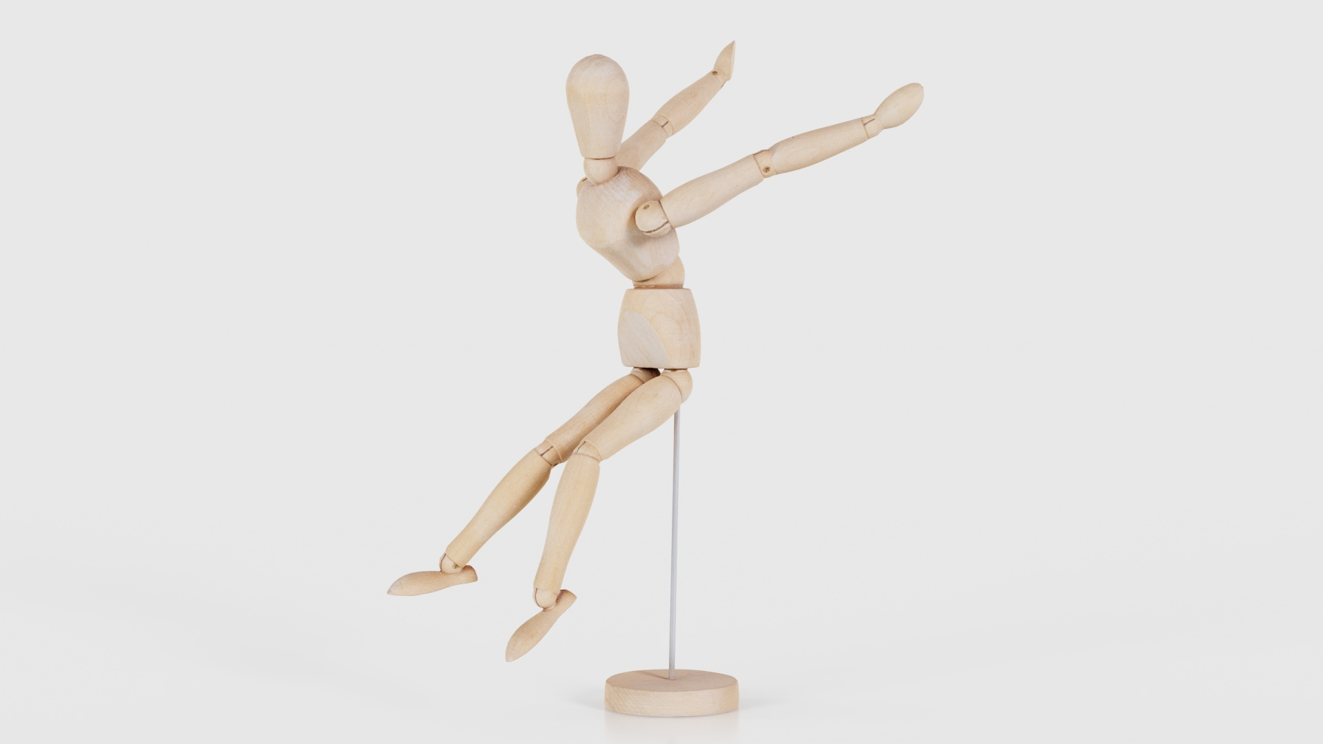 Wooden Mannequin Pose 03 Remastered 3D - TurboSquid 2363577