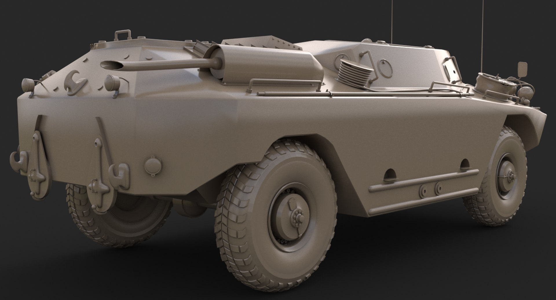 Fug ot 65 army vehicle 3D model - TurboSquid 1643850