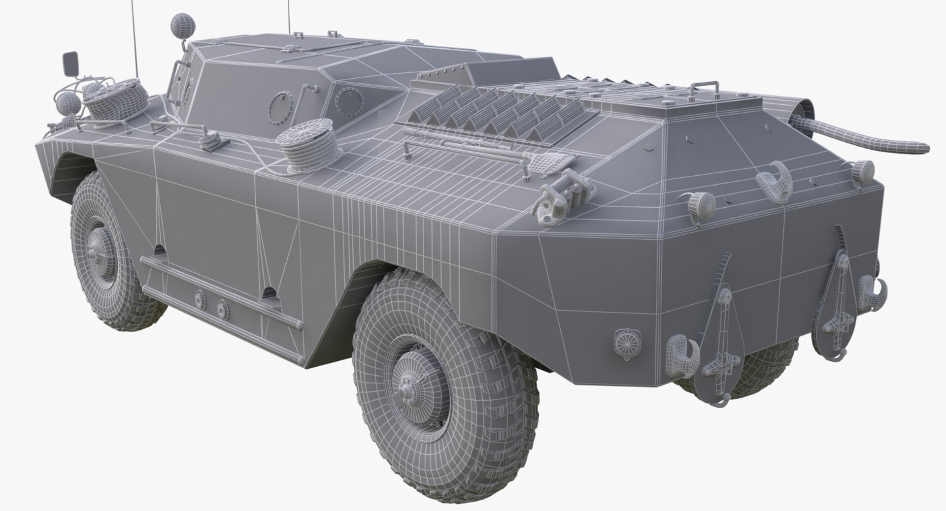 Fug ot 65 army vehicle 3D model - TurboSquid 1643850