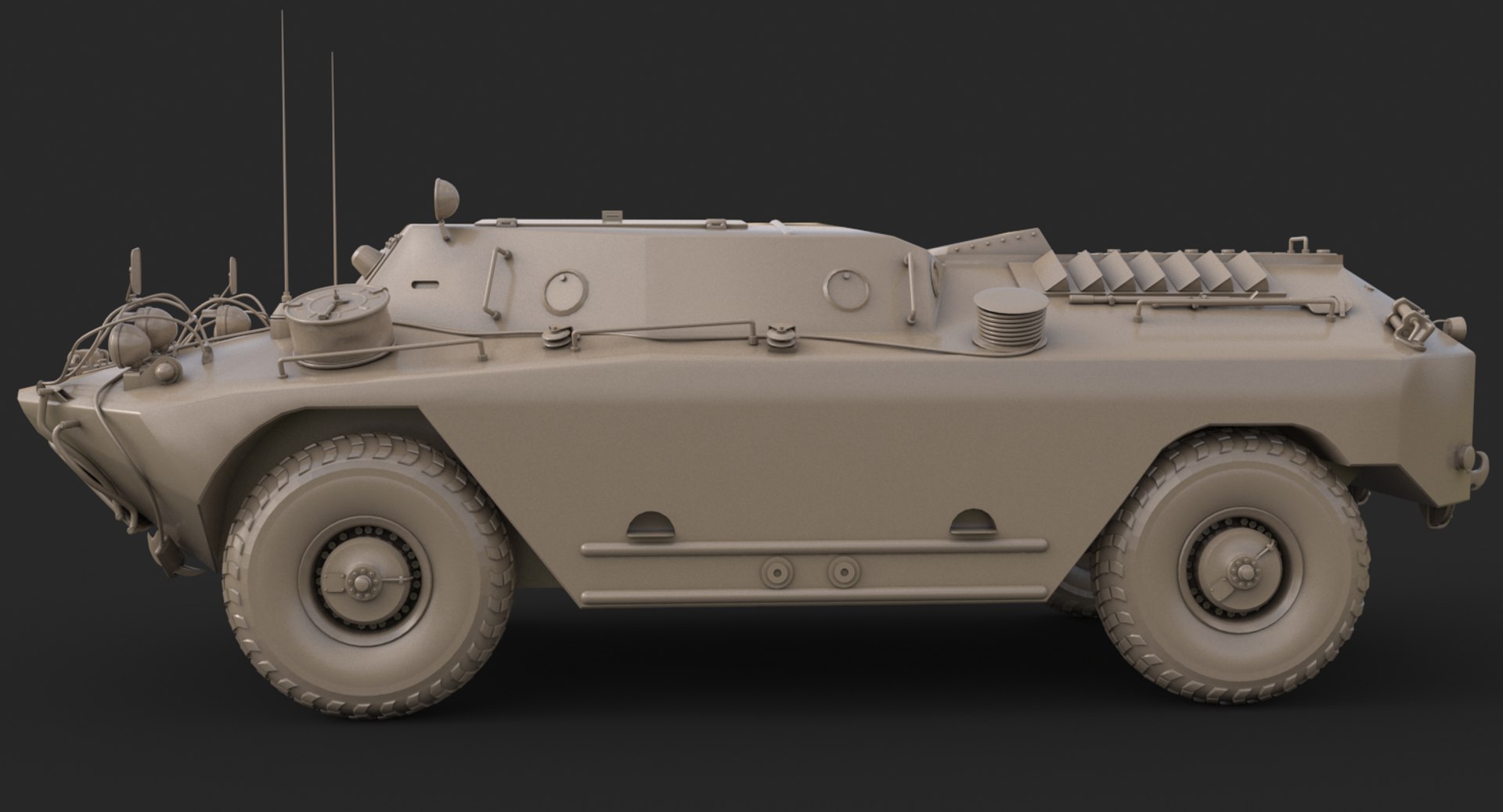 Fug ot 65 army vehicle 3D model - TurboSquid 1643850