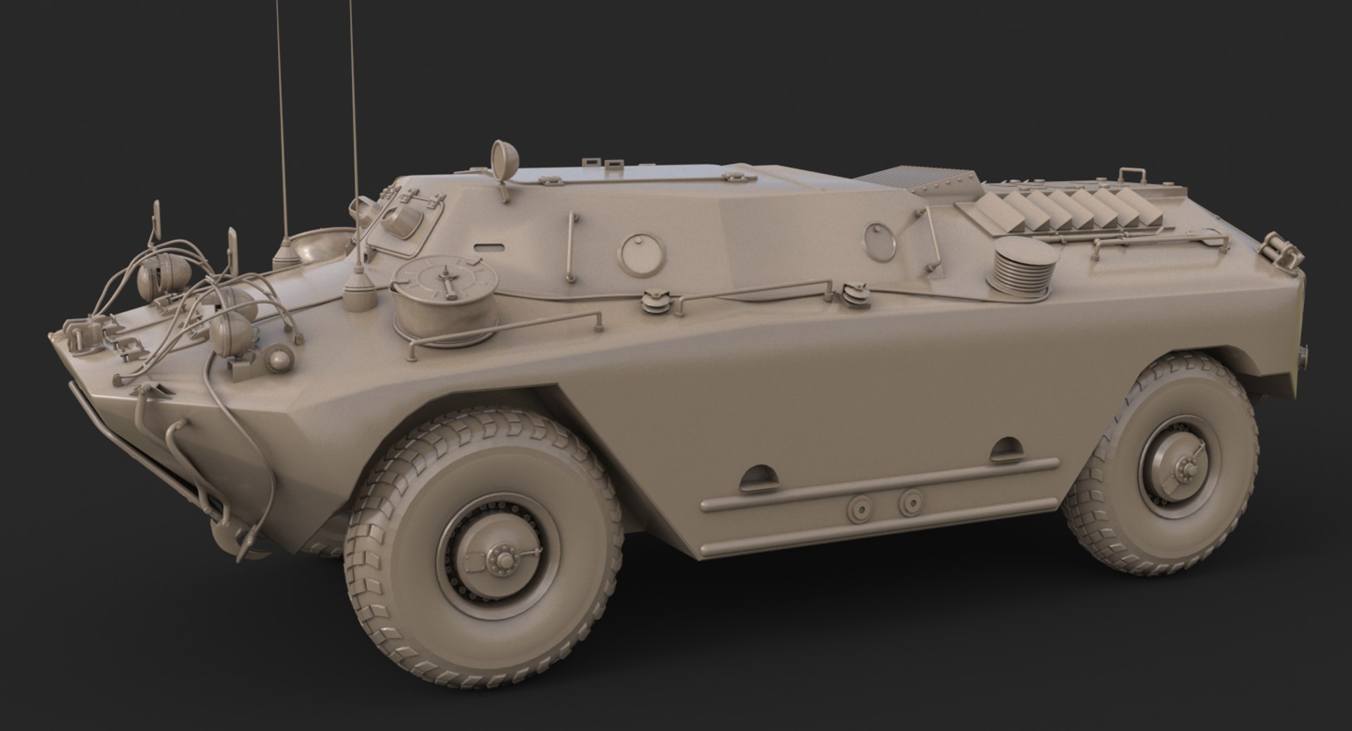 Fug ot 65 army vehicle 3D model - TurboSquid 1643850