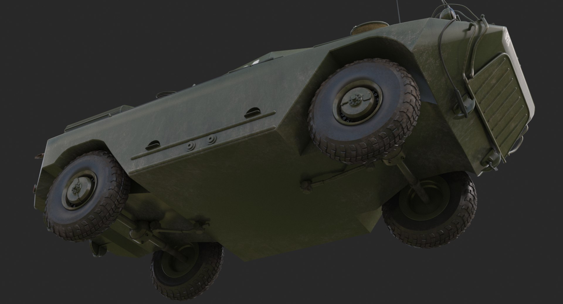 Fug ot 65 army vehicle 3D model - TurboSquid 1643850