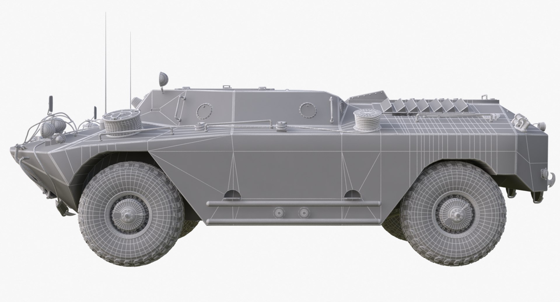 Fug ot 65 army vehicle 3D model - TurboSquid 1643850