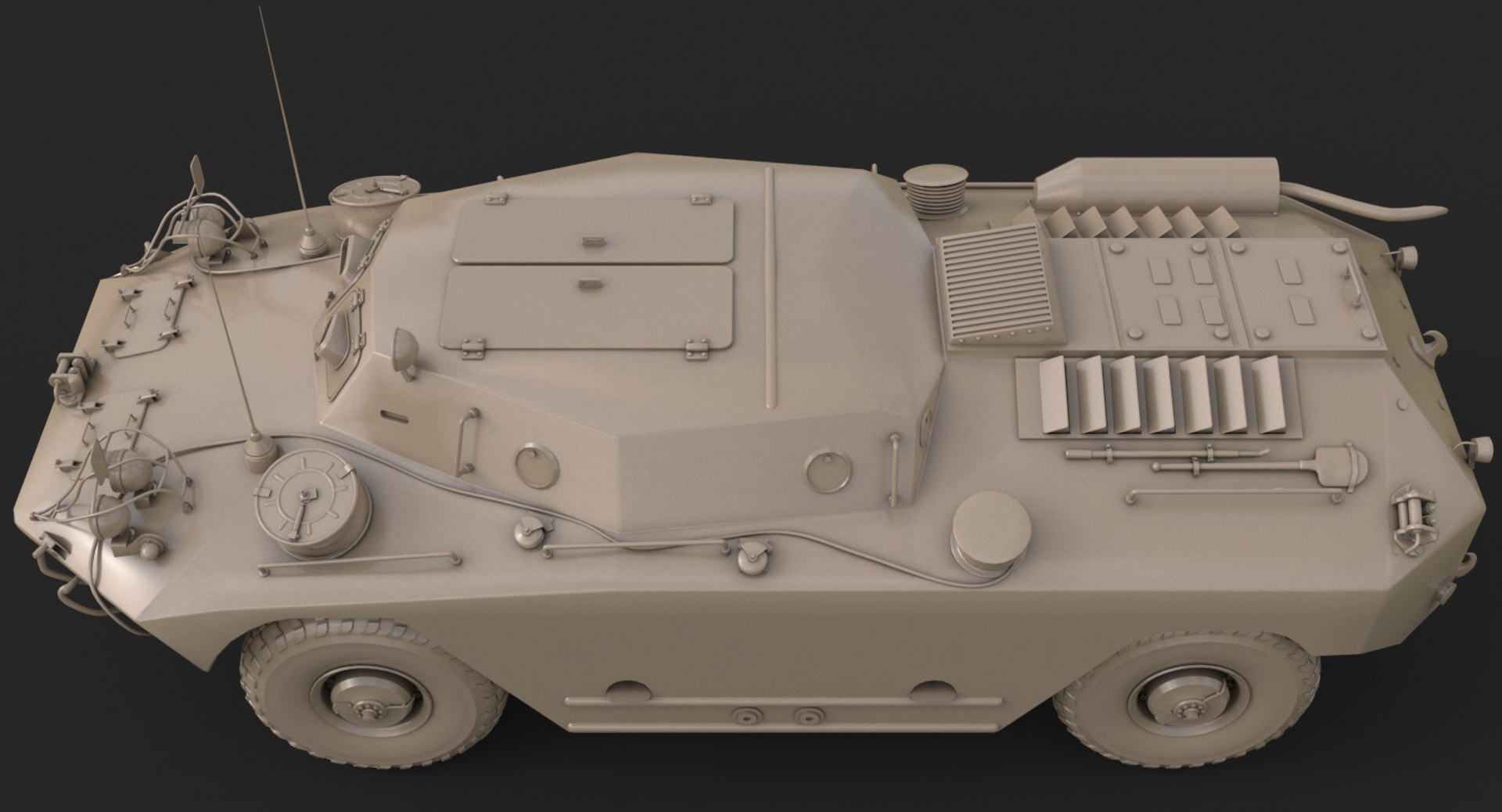 Fug ot 65 army vehicle 3D model - TurboSquid 1643850