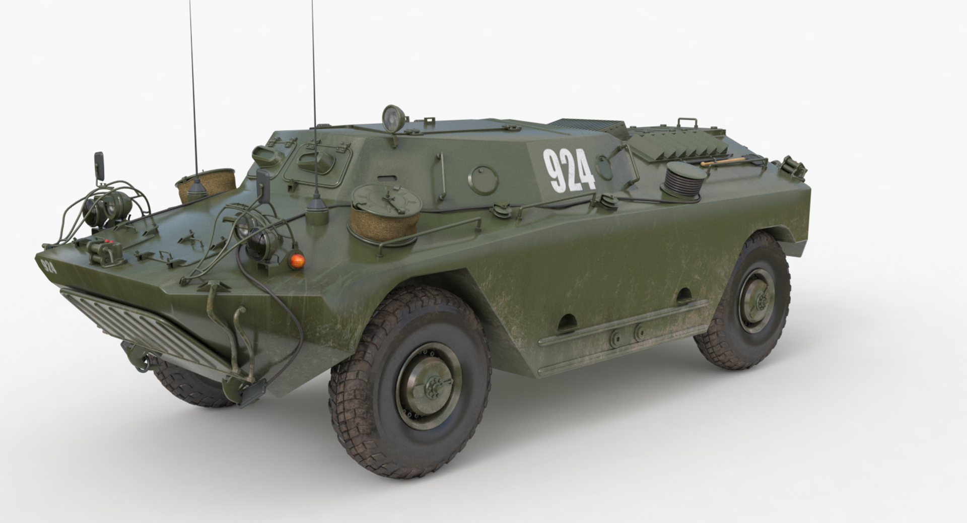 Fug ot 65 army vehicle 3D model - TurboSquid 1643850