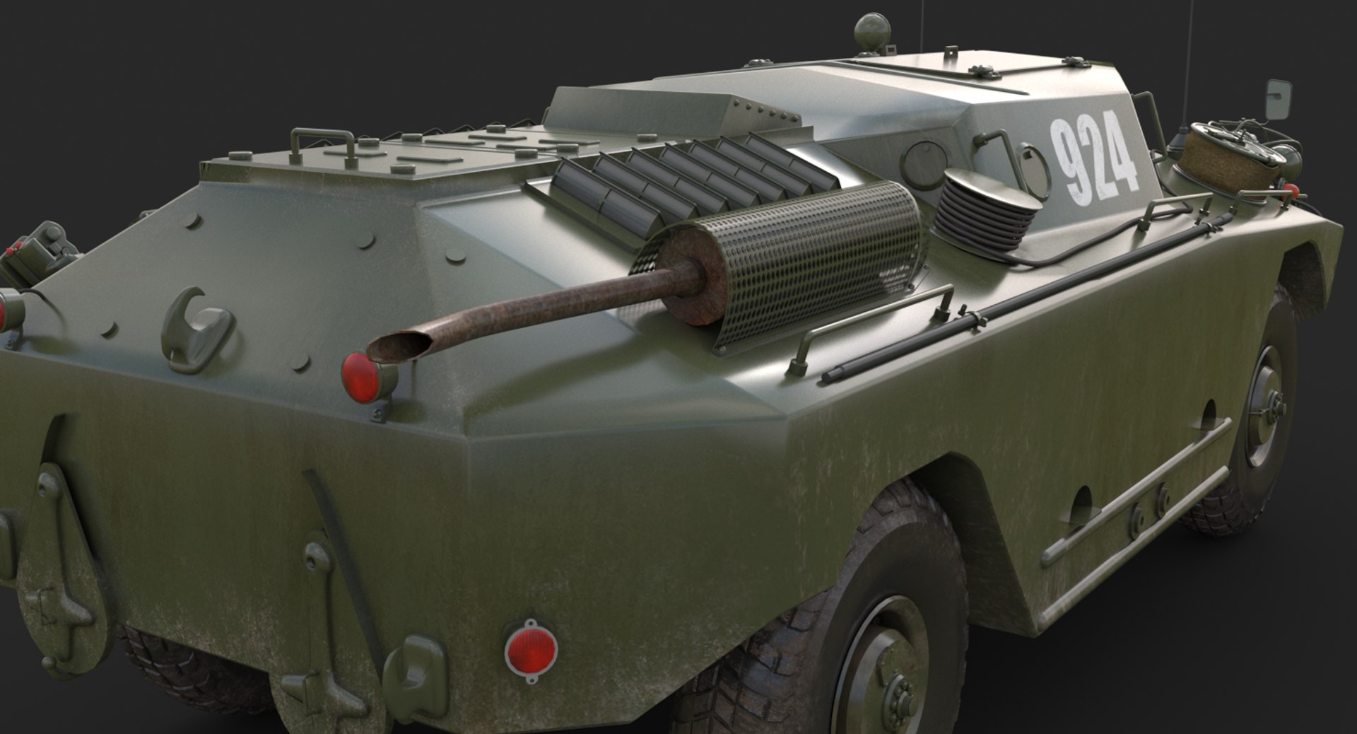 Fug ot 65 army vehicle 3D model - TurboSquid 1643850