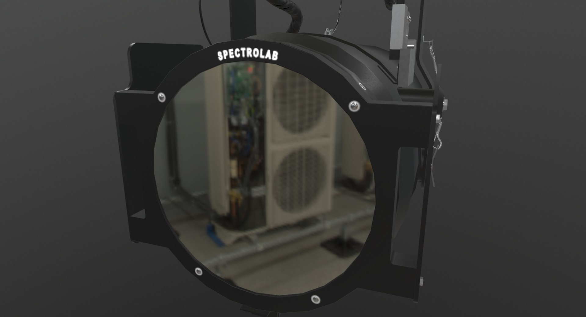 Spectrolab sx-16 searchlight light 3D - TurboSquid 1447637