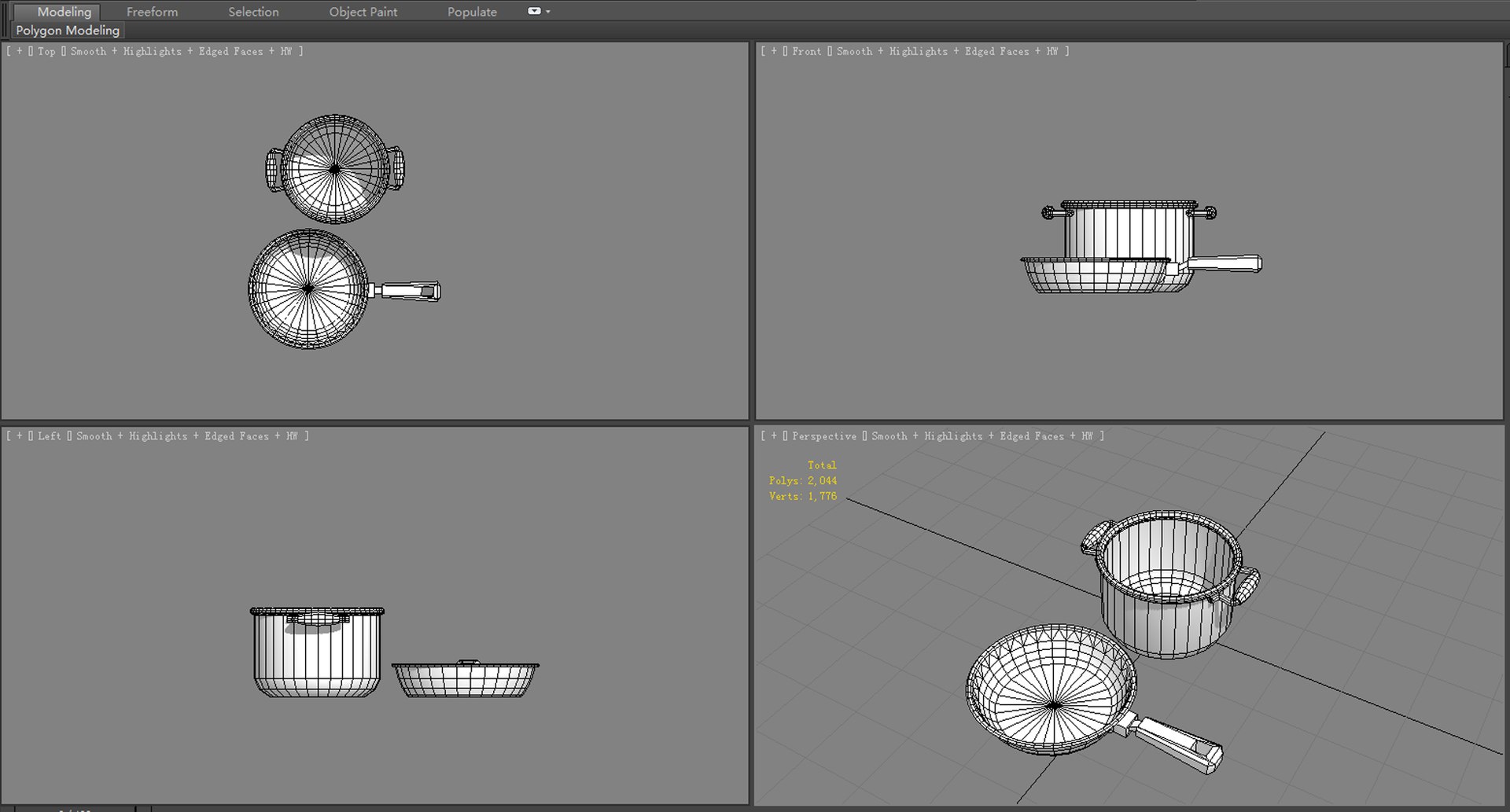 Soup Pot 3D Model - TurboSquid 1687327