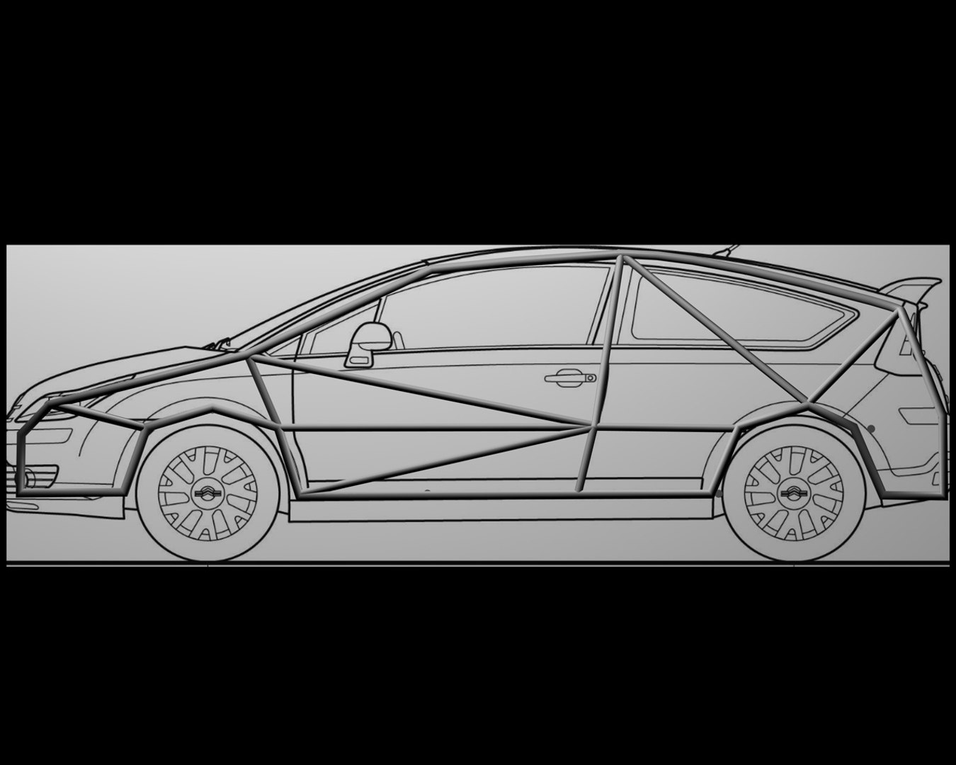 Free C4d Model C4 Wrc Chase