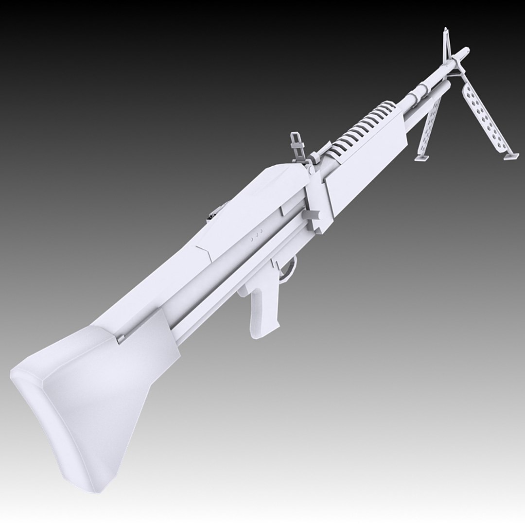 3D M60 Machine - TurboSquid 1306658