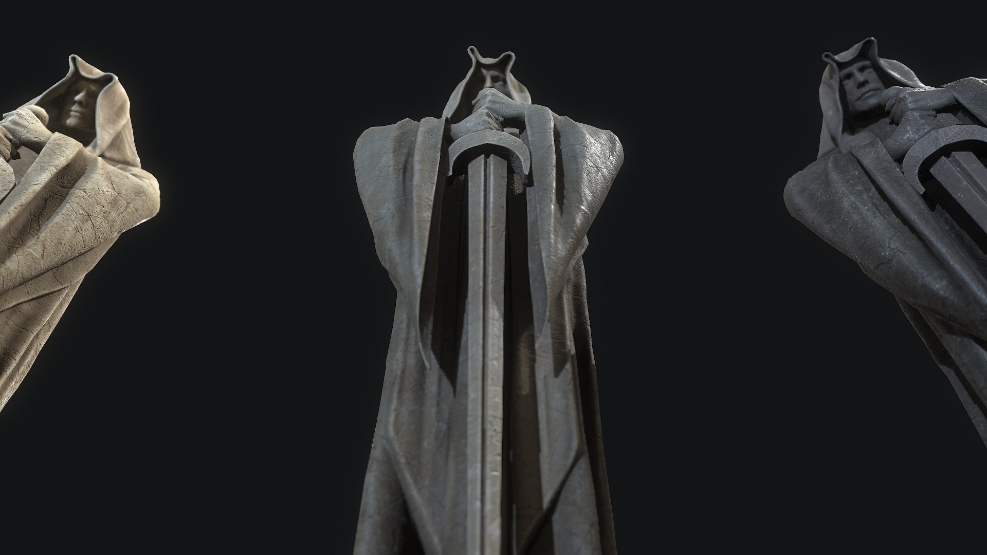Guard Statue 3D - TurboSquid 2146888