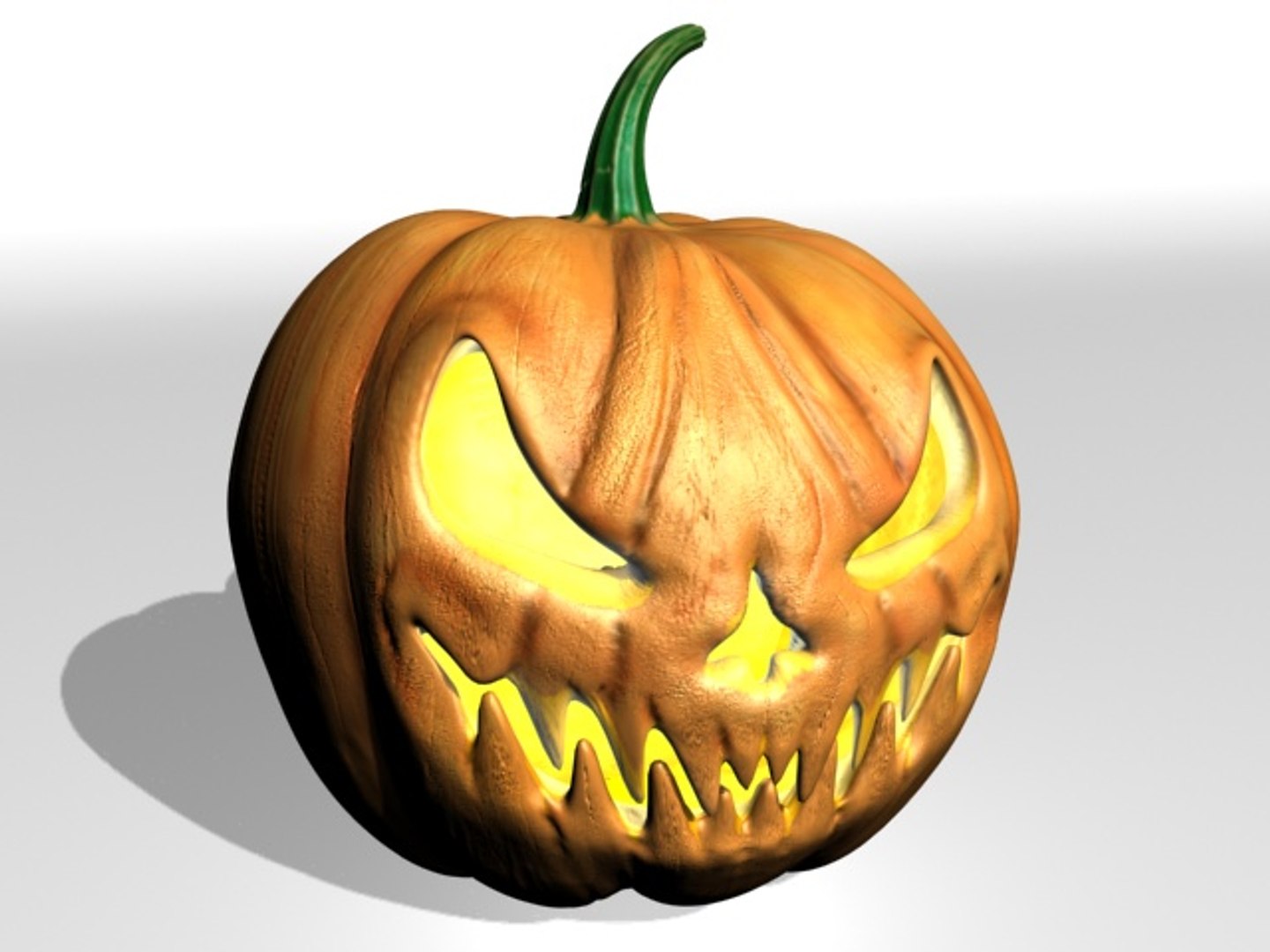3d model halloween pumpkin