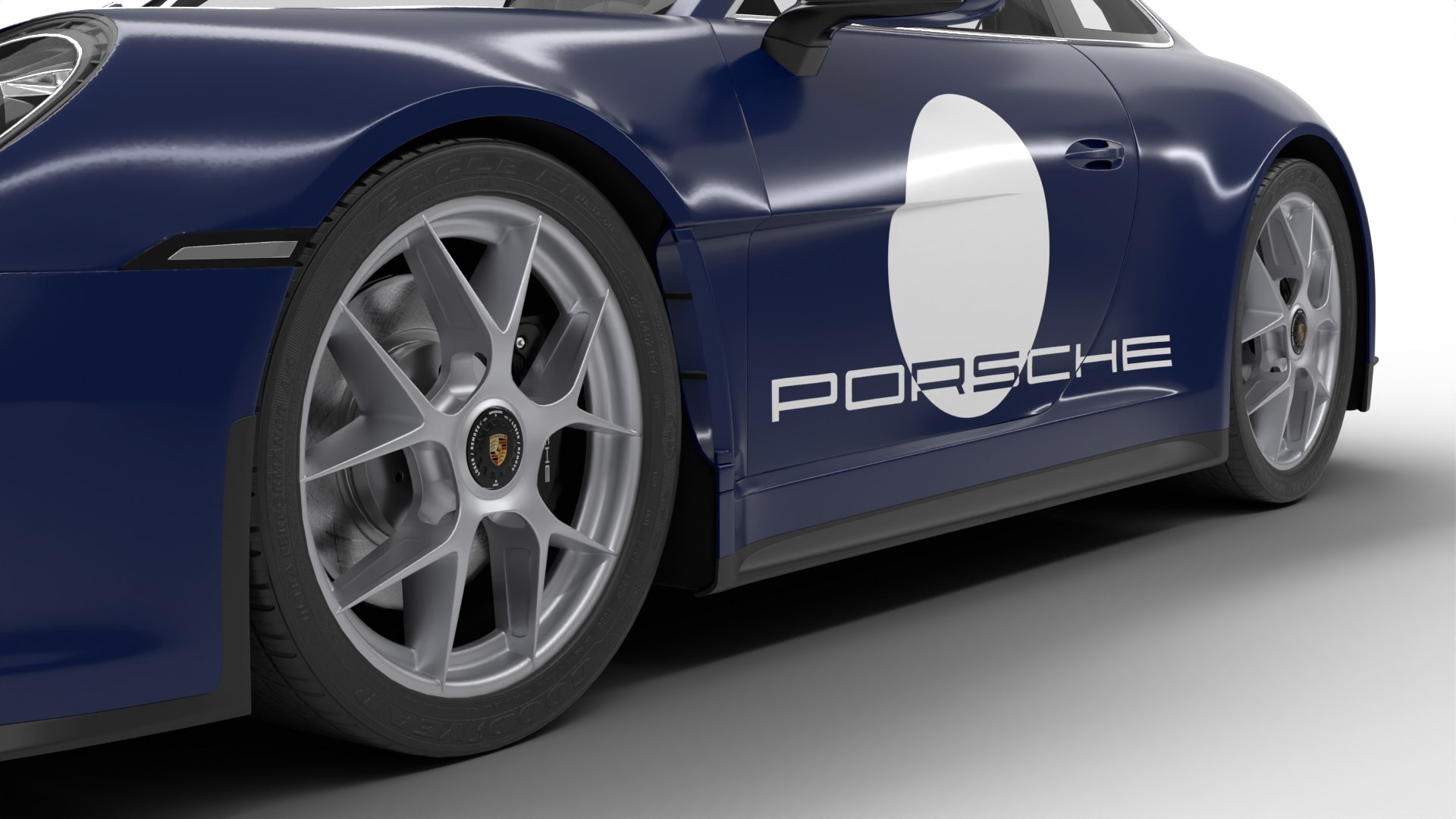 Porsche 911 S-T 2024 3d Model Model - TurboSquid 2275264