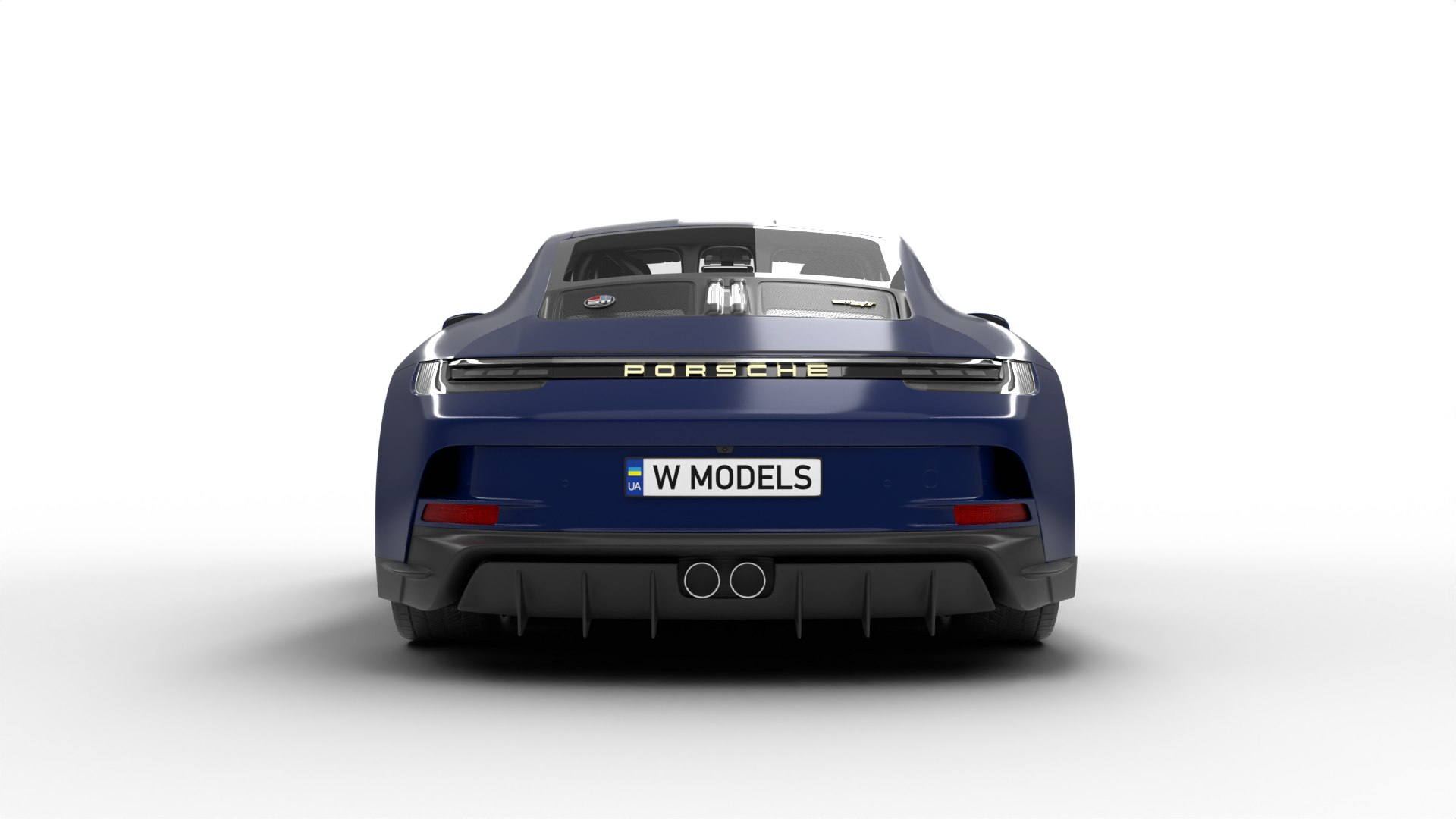 Porsche 911 S-T 2024 3d Model Model - TurboSquid 2275264