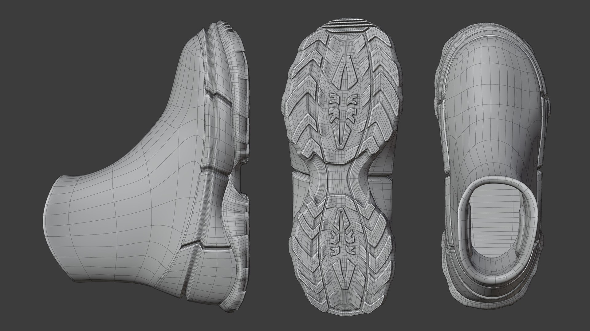 3D Boots Hiking Model - TurboSquid 1711511