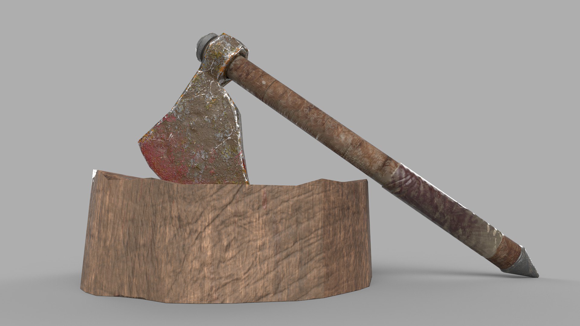 Butcher Axe Model - TurboSquid 1866155