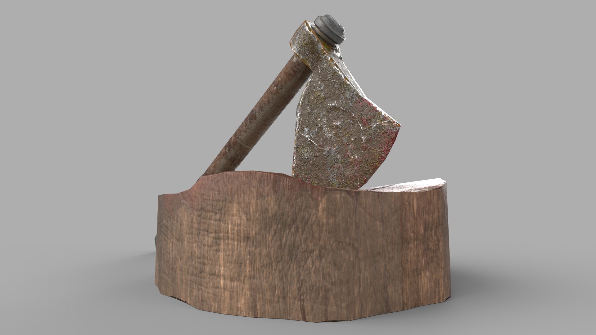 Butcher Axe Model - TurboSquid 1866155
